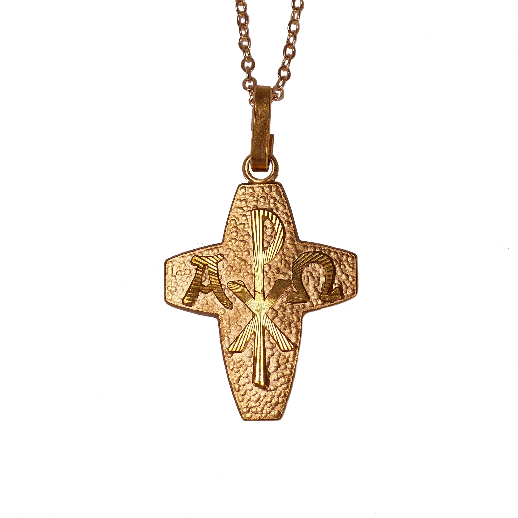 CHI-RHO CROSS NECKLACE | EWTN Religious Catalogue