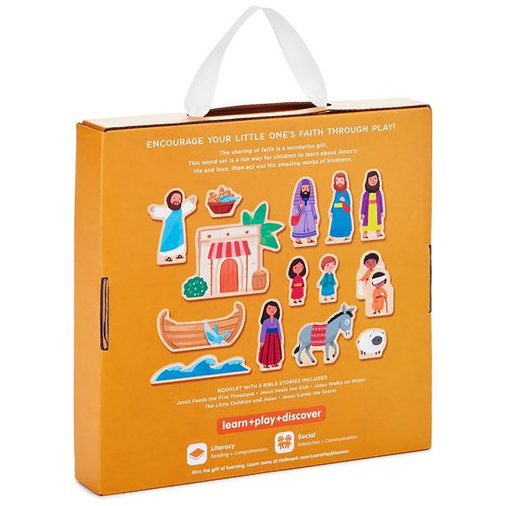 JESUS AND FRIENDS WOOD PLAY SET (14-Pieces) | EWTN Religious Catalogue