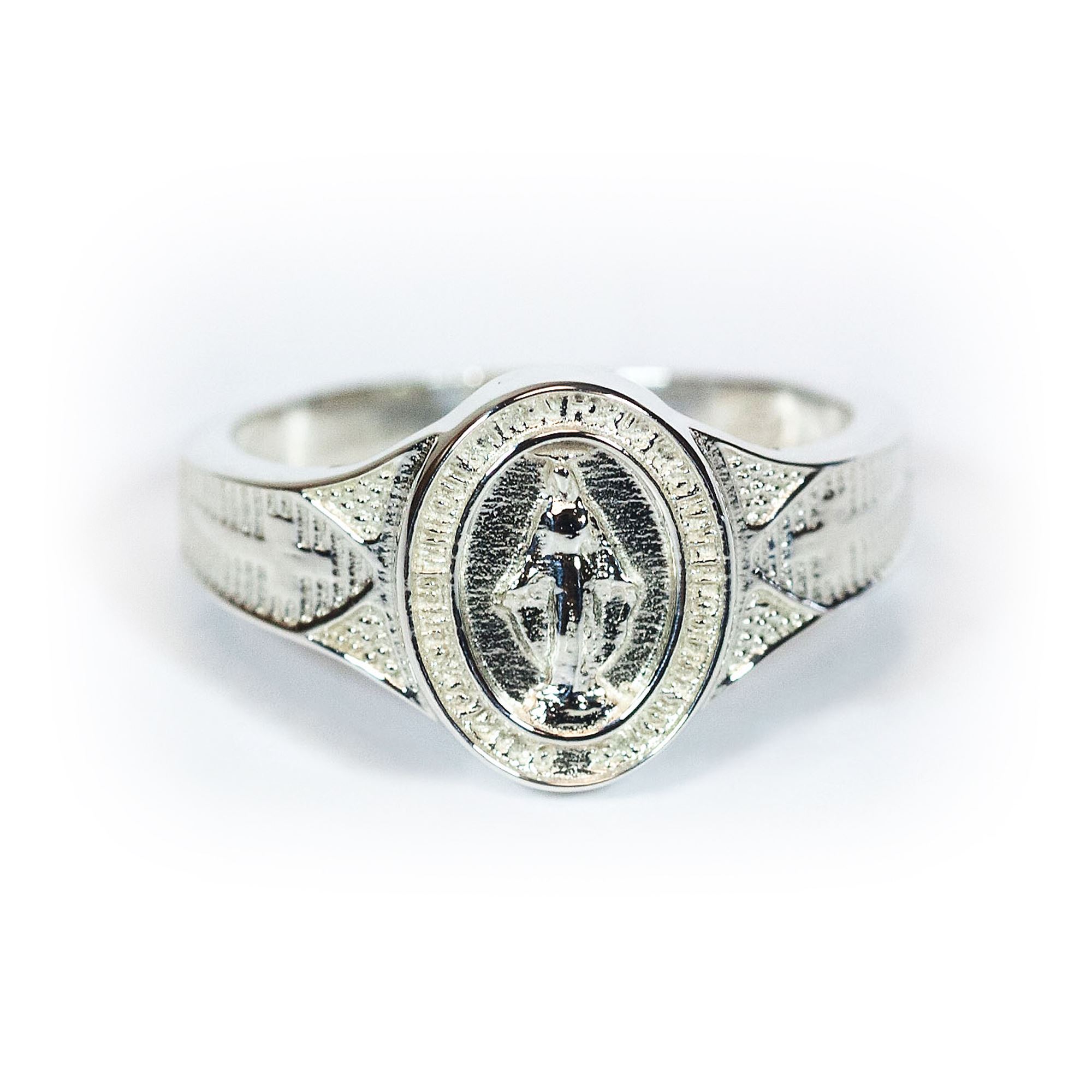 Sterling Silver Miraculous Ring | EWTN Religious Catalogue