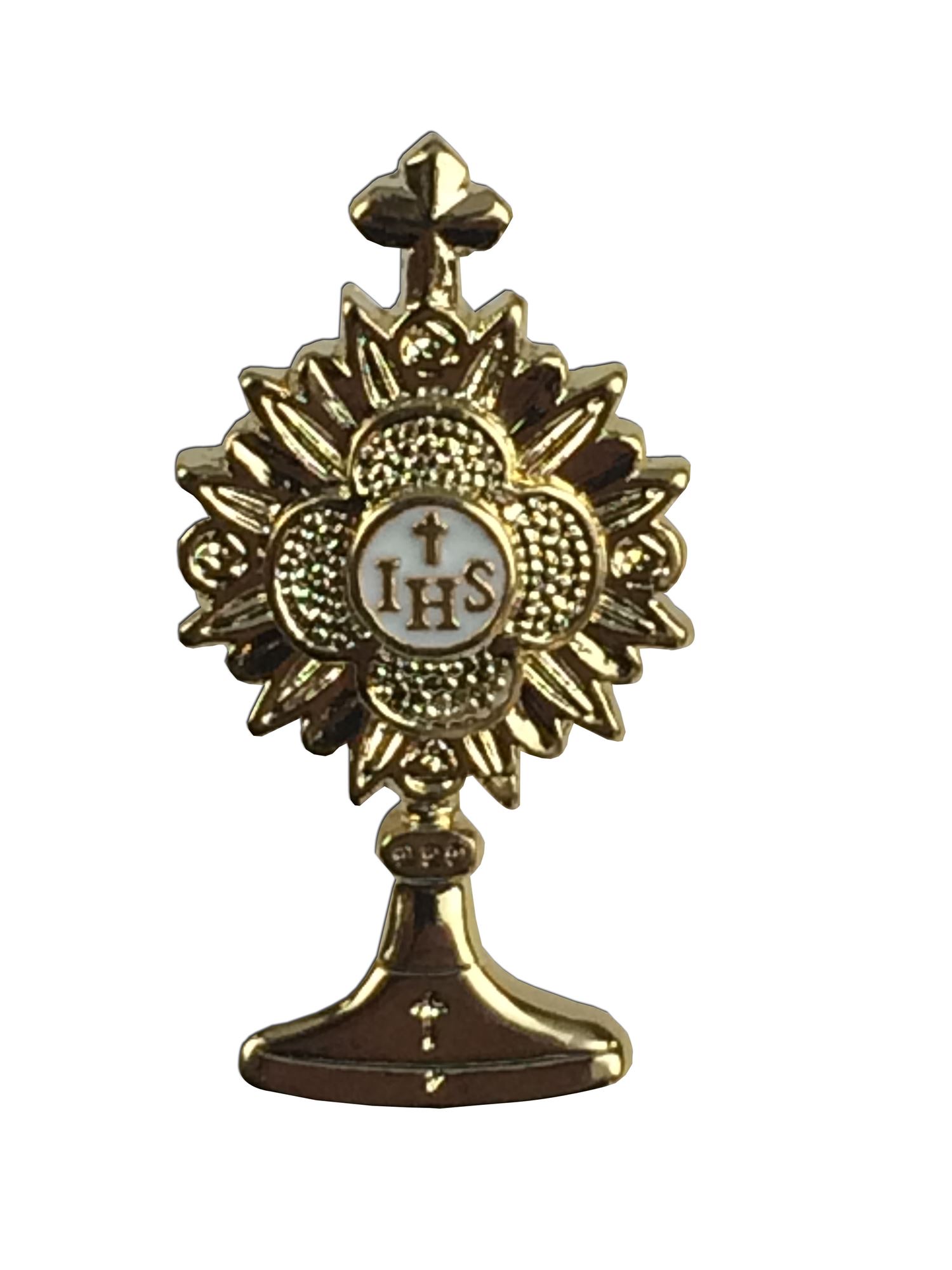 SMALL MONSTRANCE LAPEL PIN | EWTN Religious Catalogue