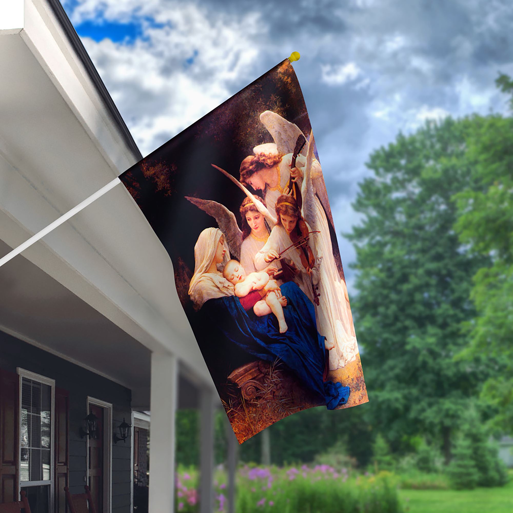 SONG OF THE ANGELS HOUSE FLAG | EWTN Religious Catalogue