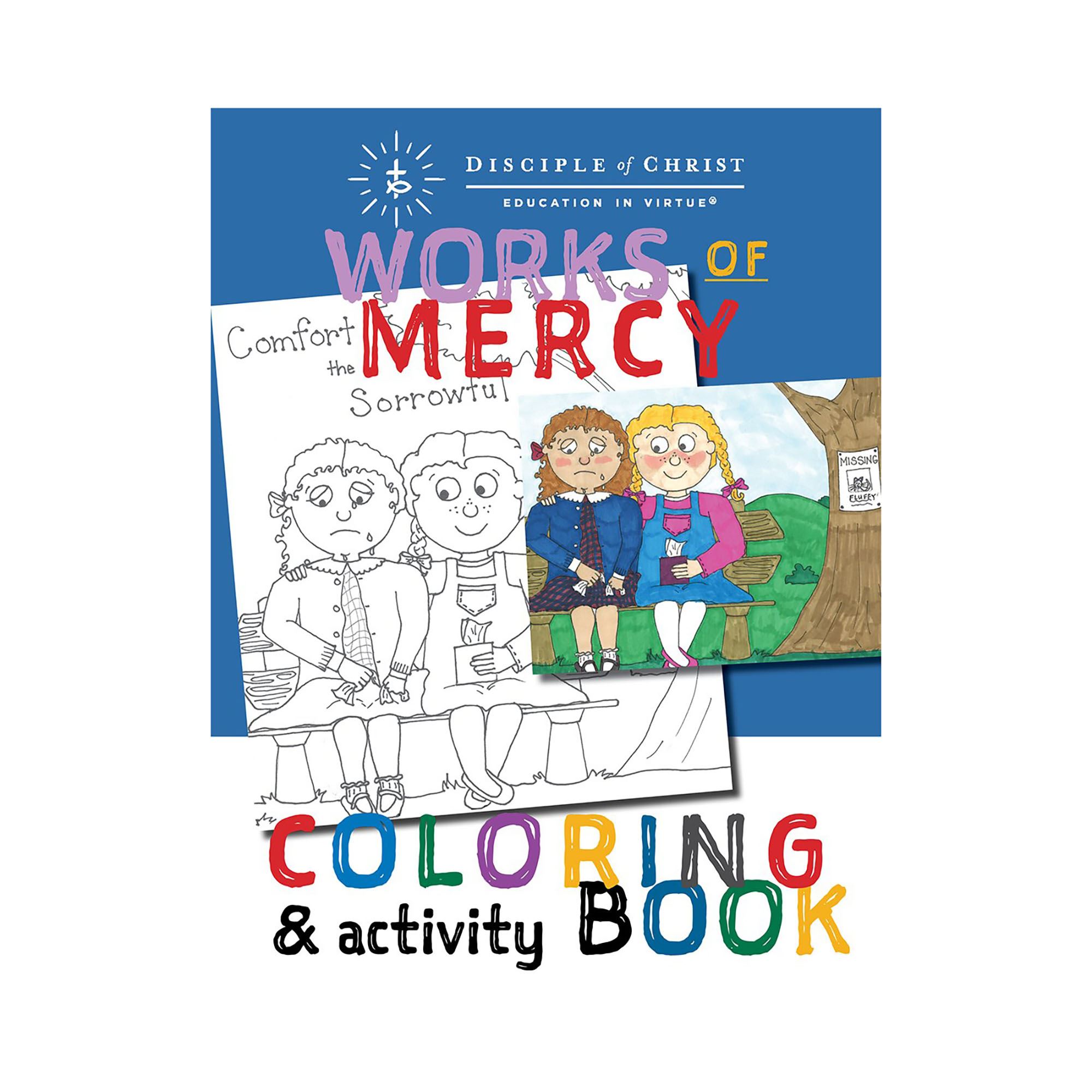 WORKS OF MERCY COLORING AND ACTIVITY BOOK | EWTN Religious Catalogue