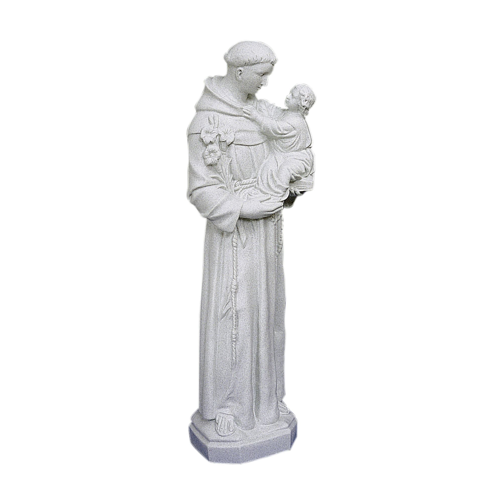 ST. ANTHONY OUTDOOR STATUE - 24" GRAY | EWTN Religious Catalogue