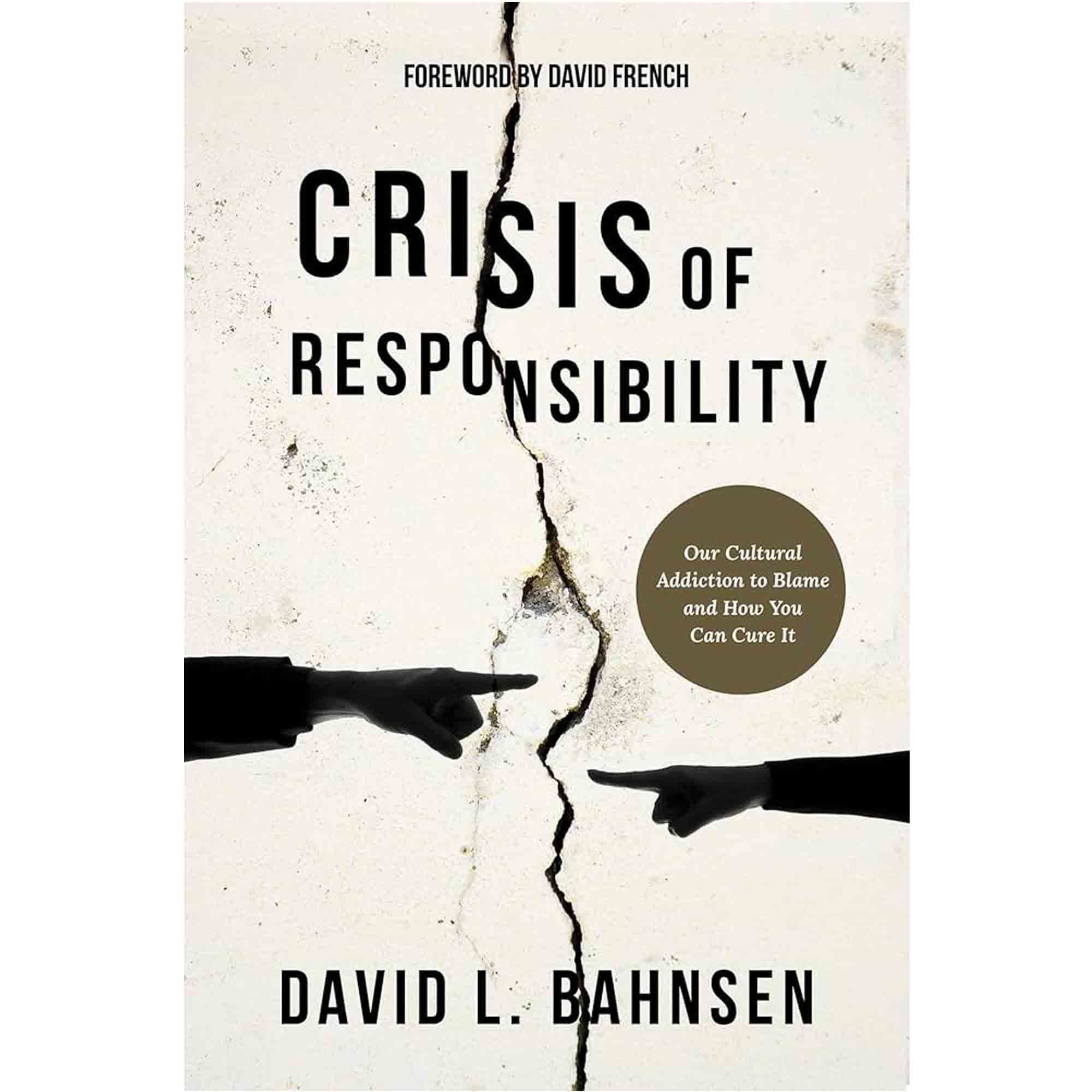 CRISIS OF RESPONSIBILITY - Our Cultural Addiction to Blame and How You ...