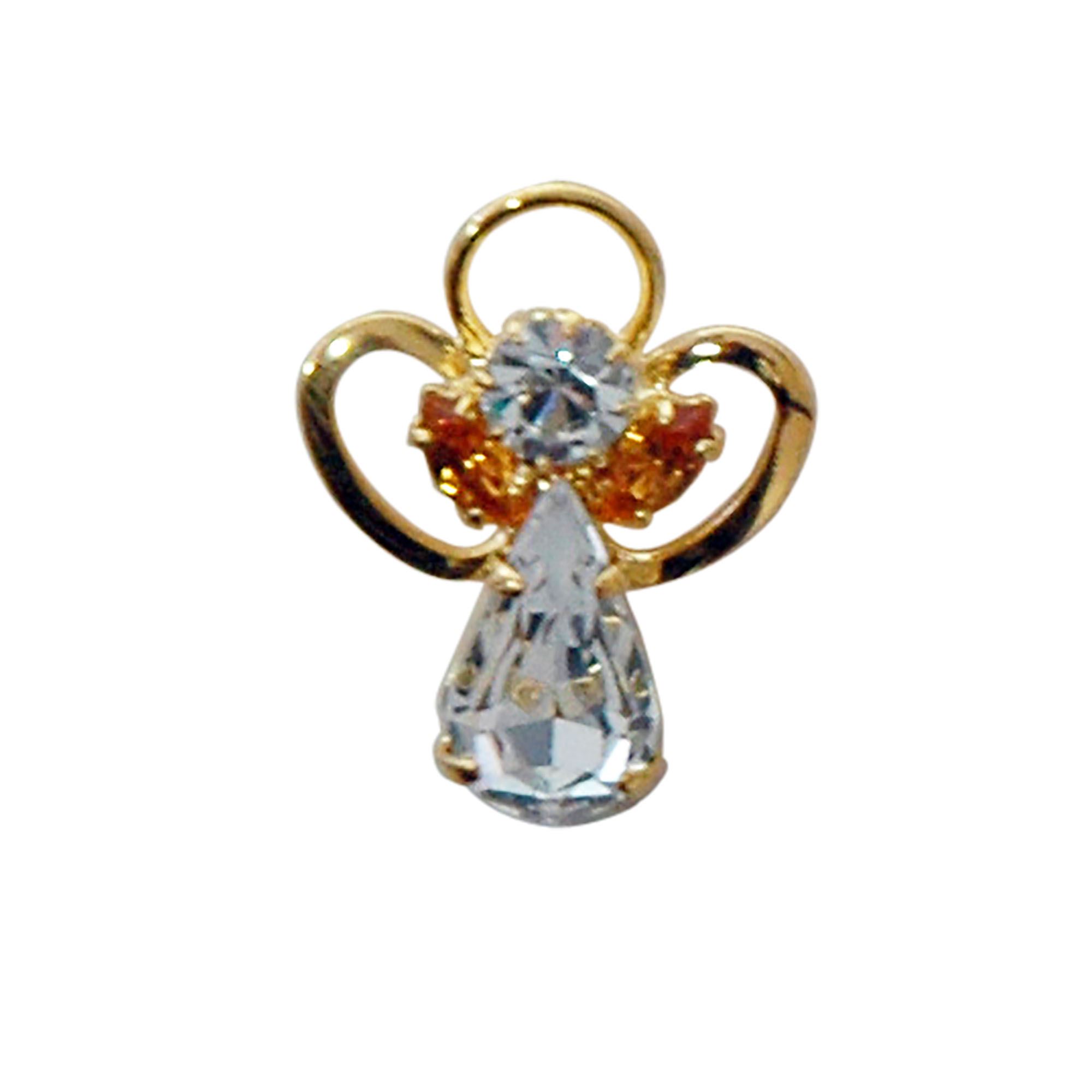 BIRTHSTONE ANGEL LAPEL PIN JANUARY | EWTN Religious Catalogue