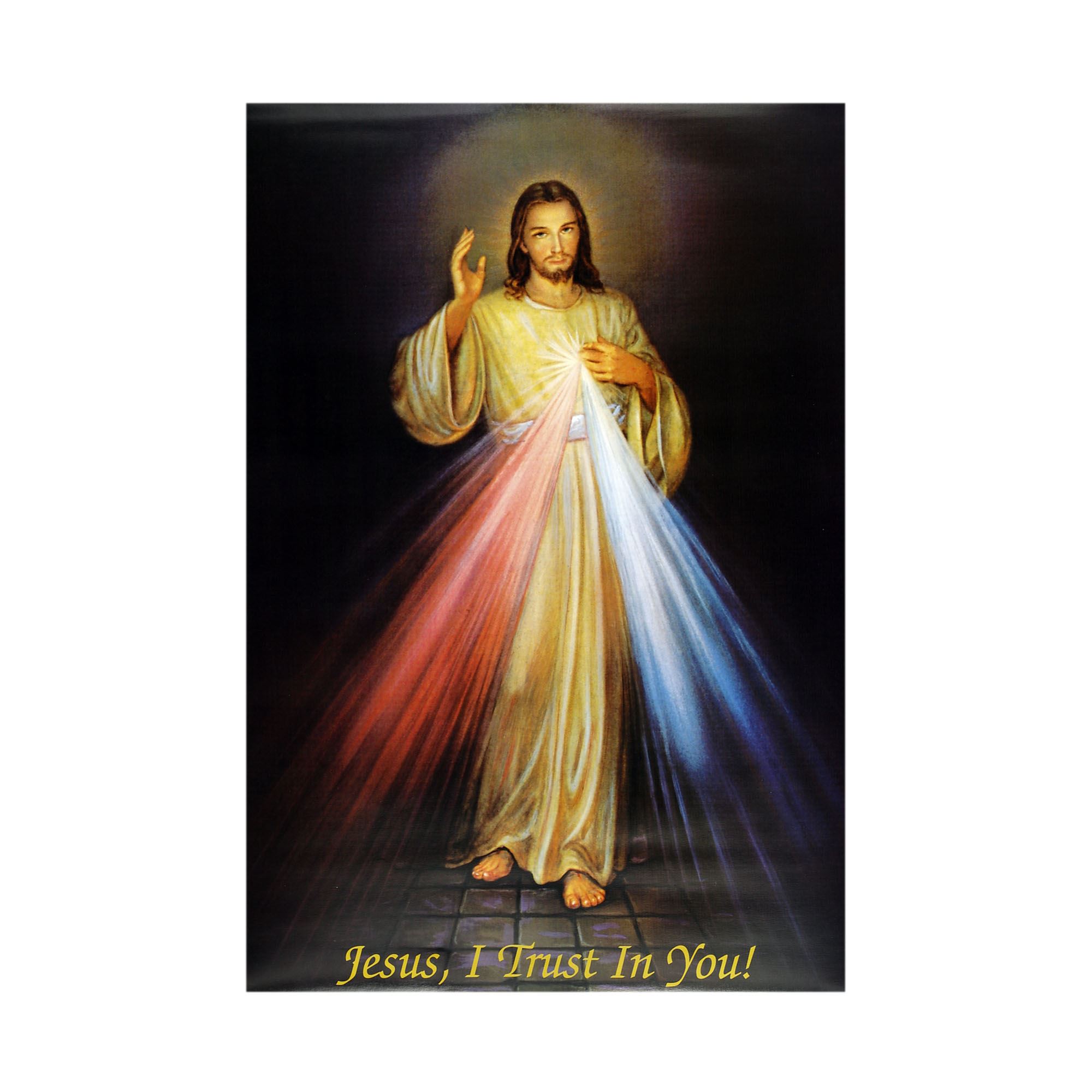 DIVINE MERCY POSTER 18 x 24 | EWTN Religious Catalogue