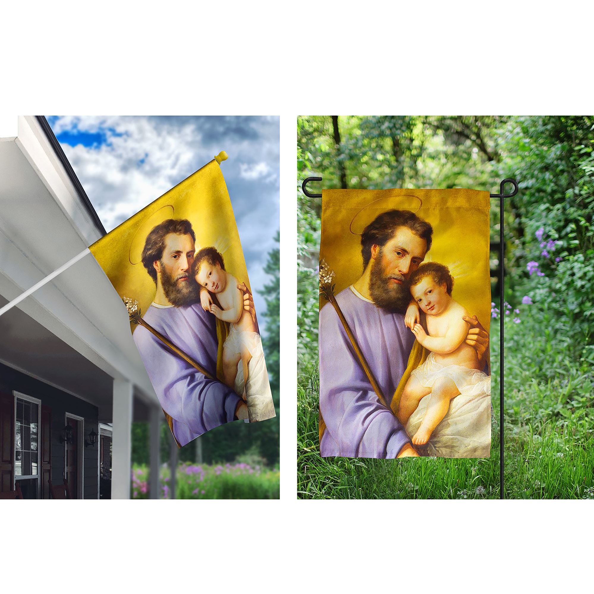 ST. JOSEPH FLAG SET | EWTN Religious Catalogue