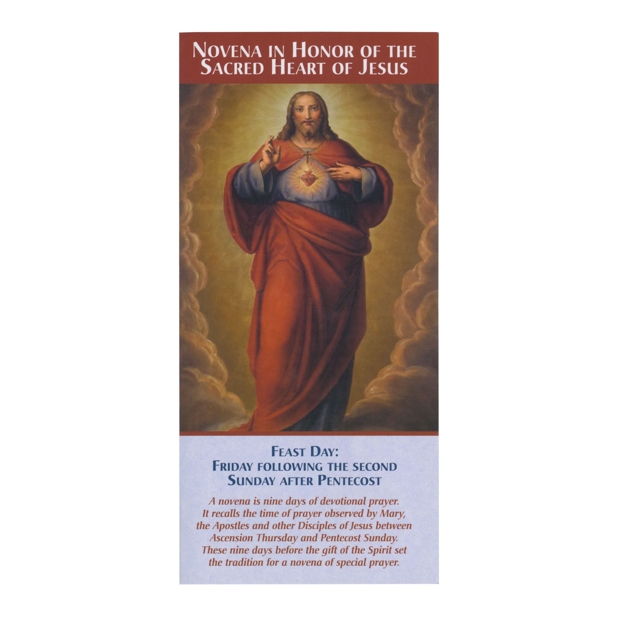 NOVENA IN HONOR OF THE SACRED HEART OF JESUS | EWTN Religious Catalogue