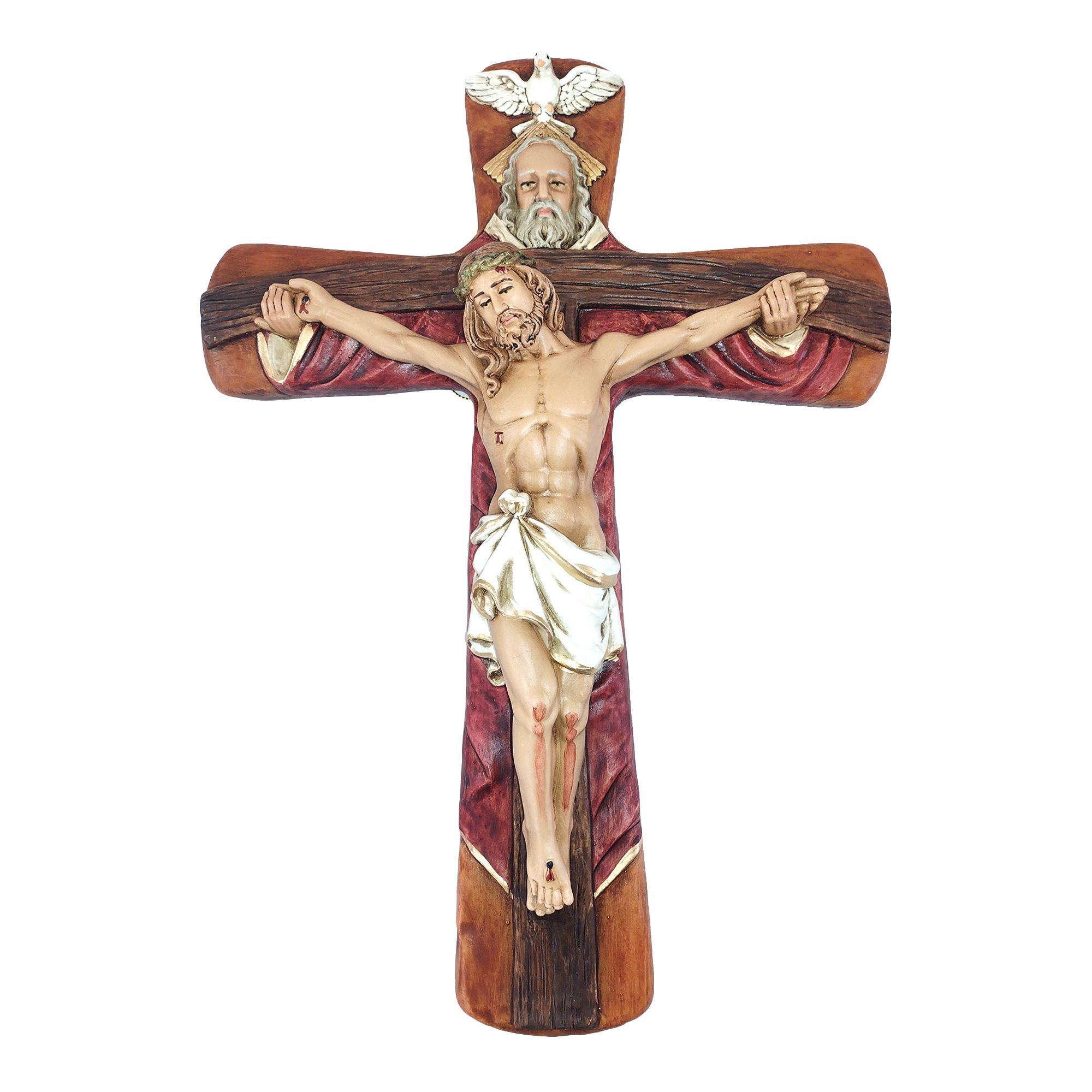 HOLY TRINITY CRUCIFIX - 13" | EWTN Religious Catalogue