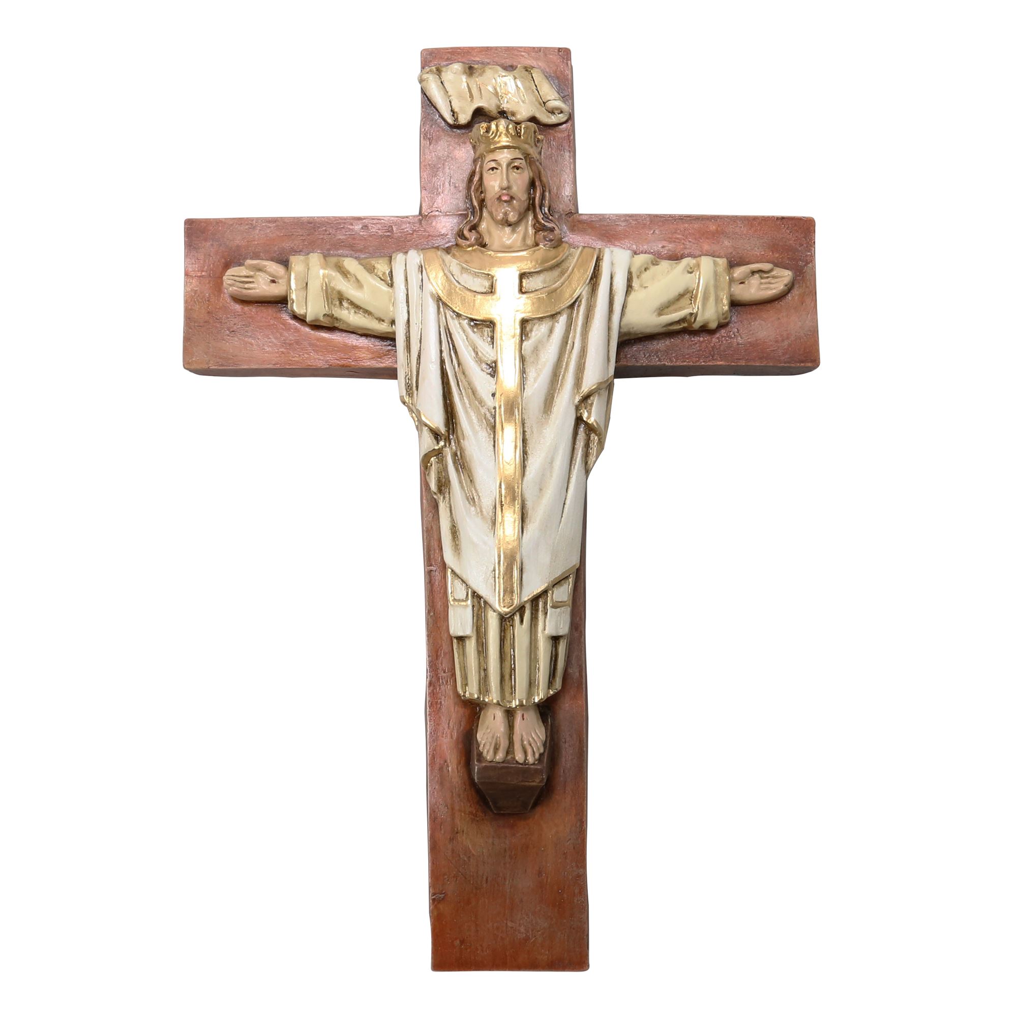 CHRIST THE KING CRUCIFIX - CRISTO REY | EWTN Religious Catalogue