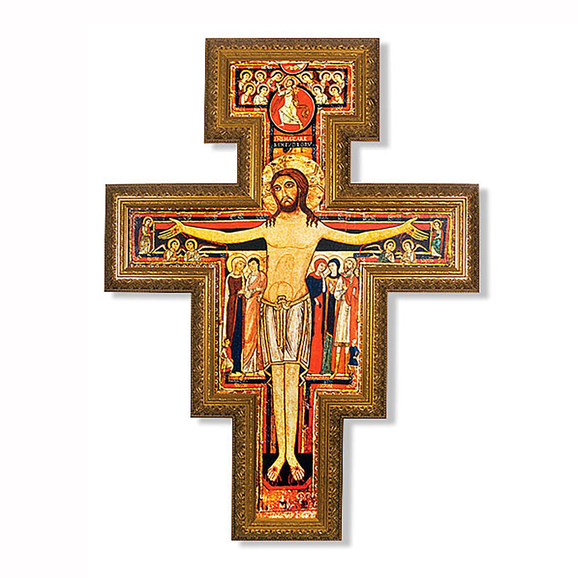 SAN DAMIANO CRUCIFIX - 20 1/4” | EWTN Religious Catalogue