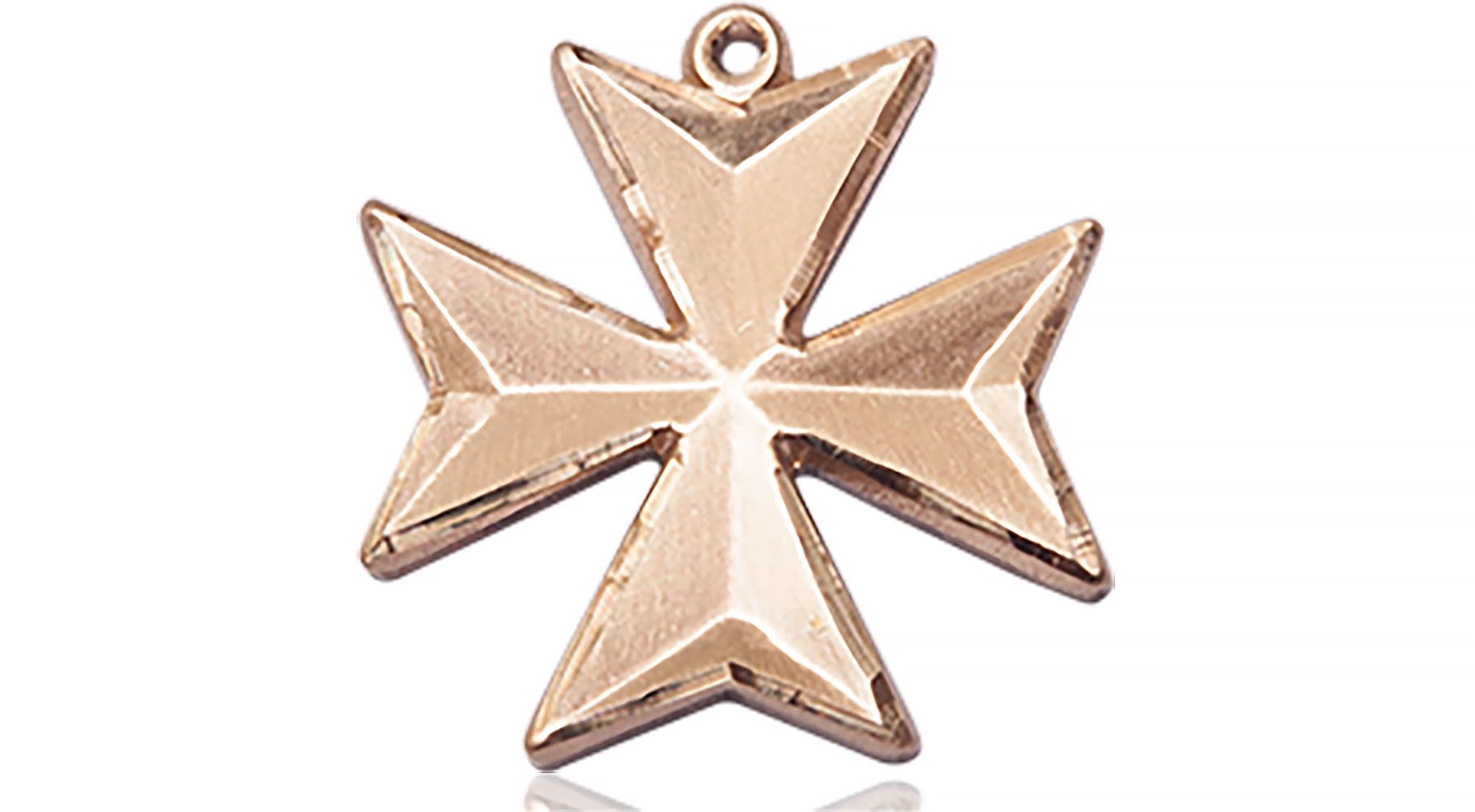 14KT GOLD MALTESE CROSS MEDAL | EWTN Religious Catalogue