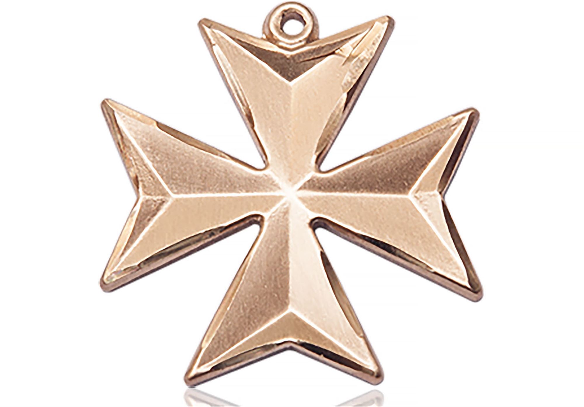 14KT GOLD MALTESE CROSS MEDAL | EWTN Religious Catalogue