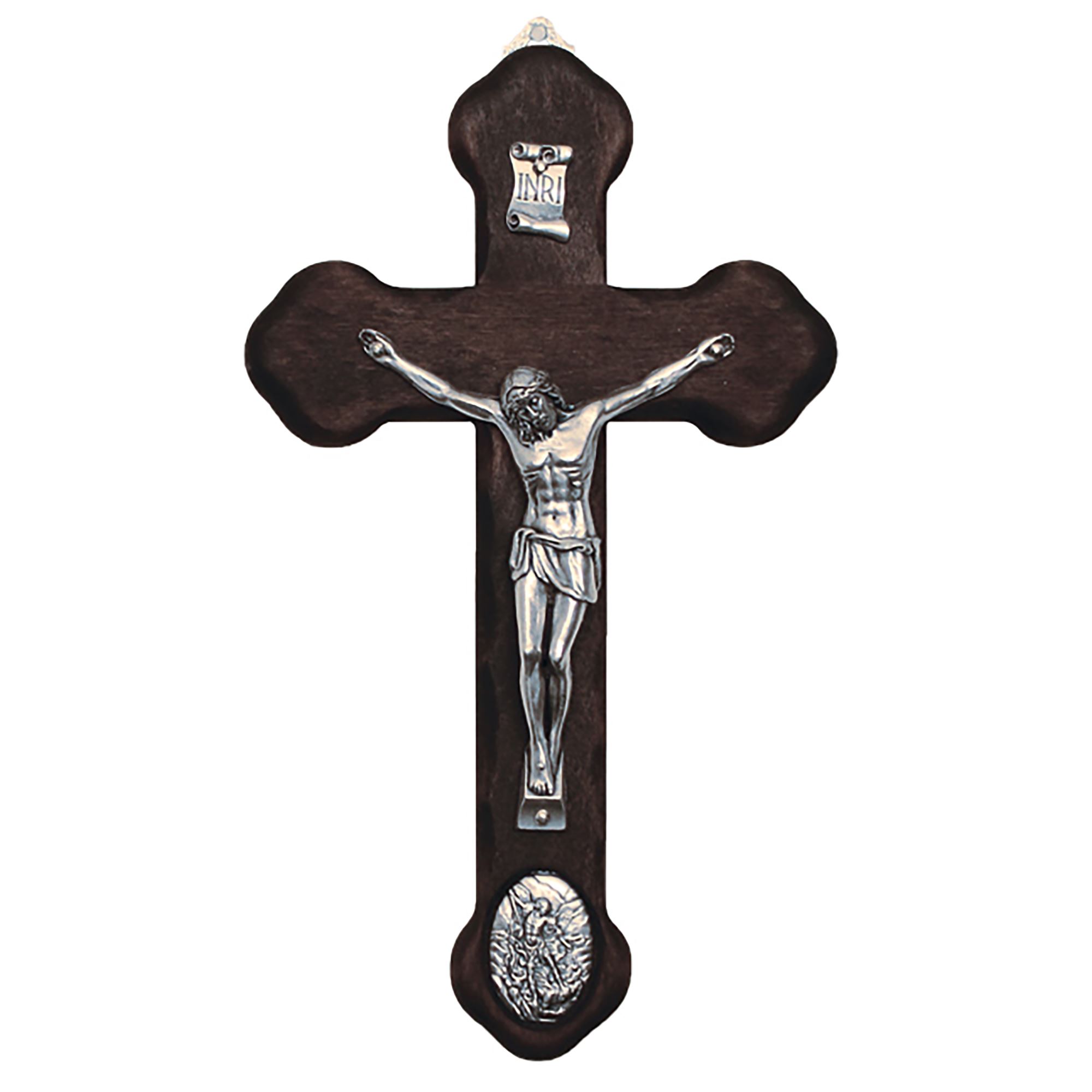 ST. MICHAEL WALL CRUCIFIX | EWTN Religious Catalogue