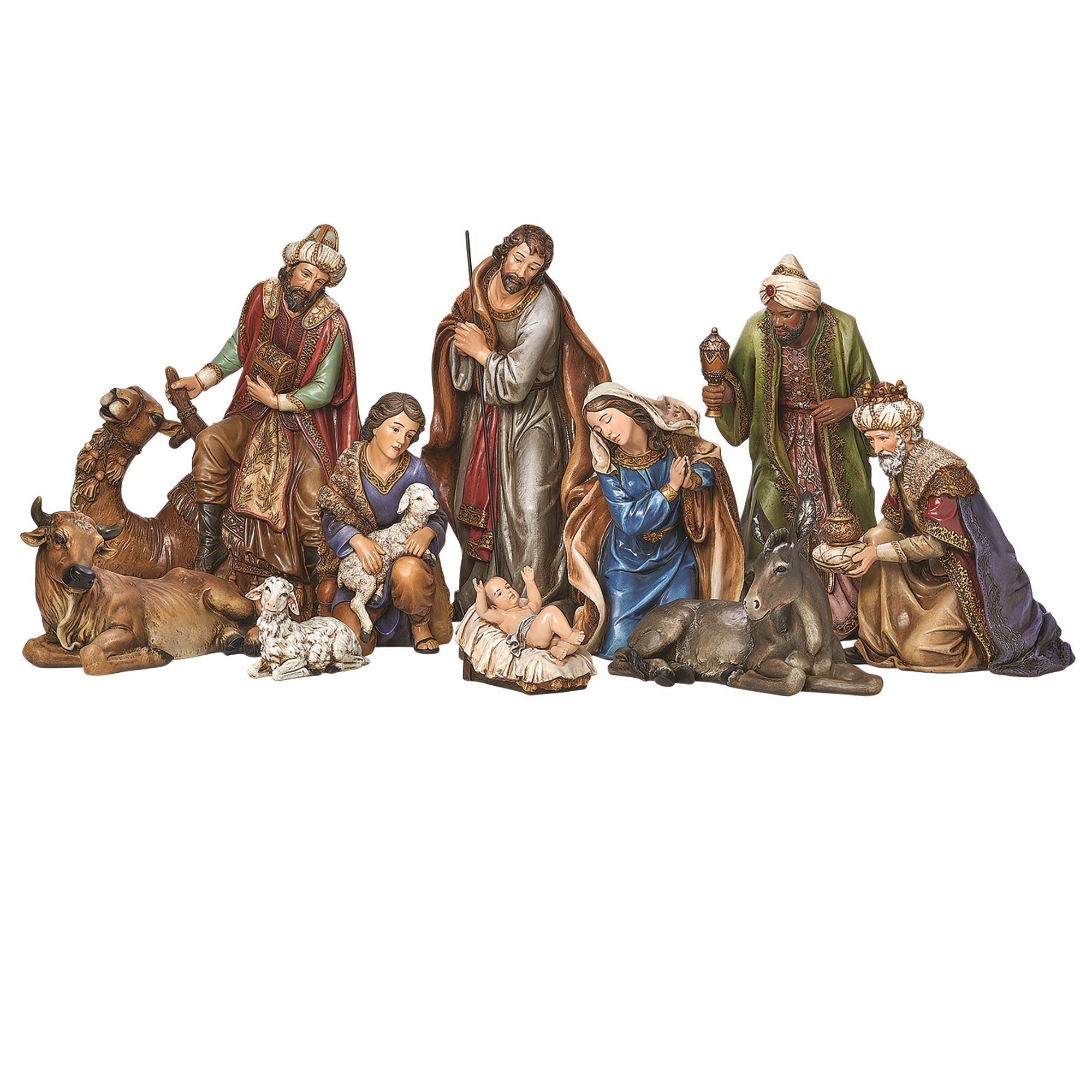 JOSEPH STUDIO COMPLETE 10-PIECE NATIVITY SET (19" SCALE) | EWTN ...