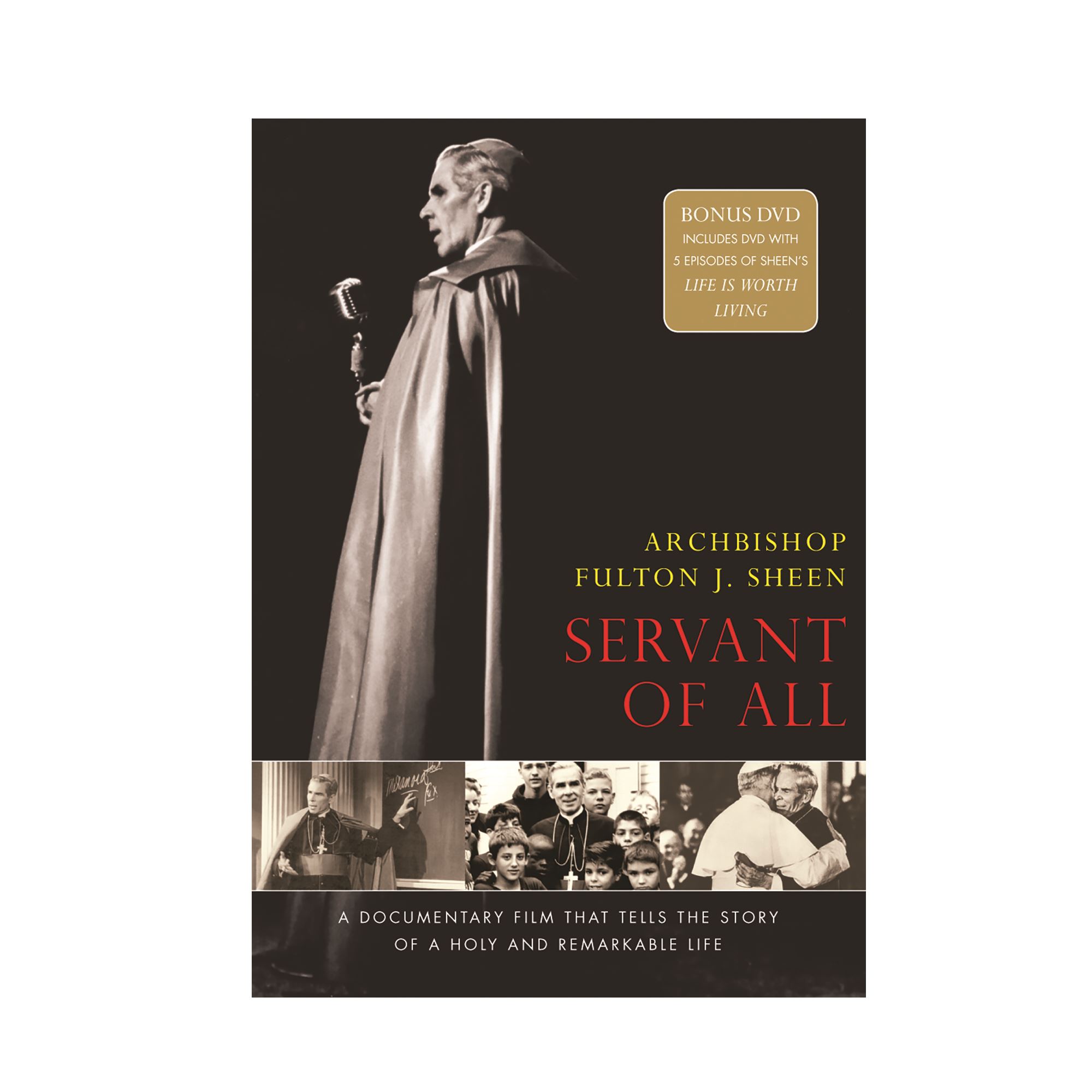 ARCHBISHOP FULTON SHEEN - SERVANT OF ALL DVD | EWTN Religious Catalogue