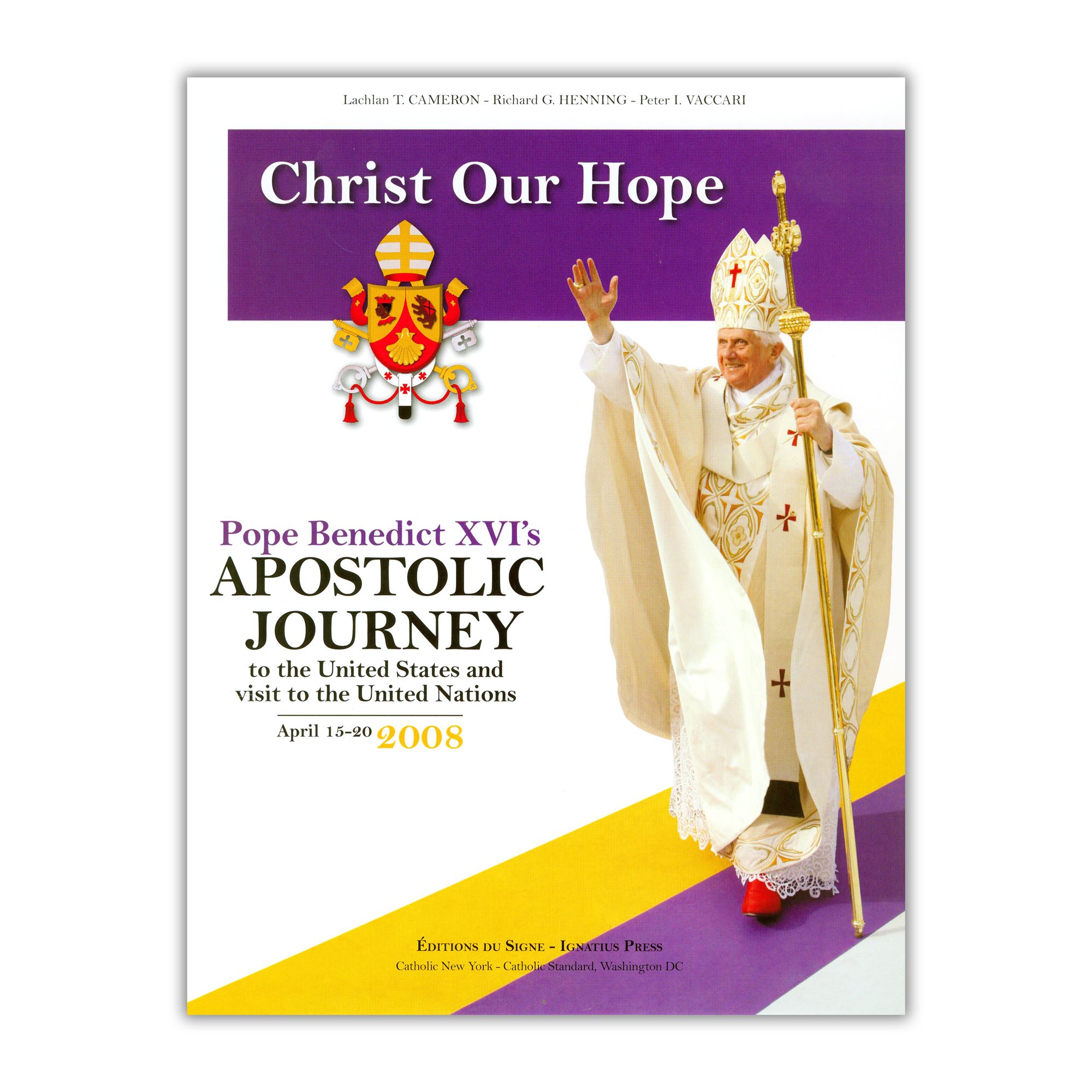 CHRIST OUR HOPE COMMEMORATIVE BOOK | EWTN Religious Catalogue
