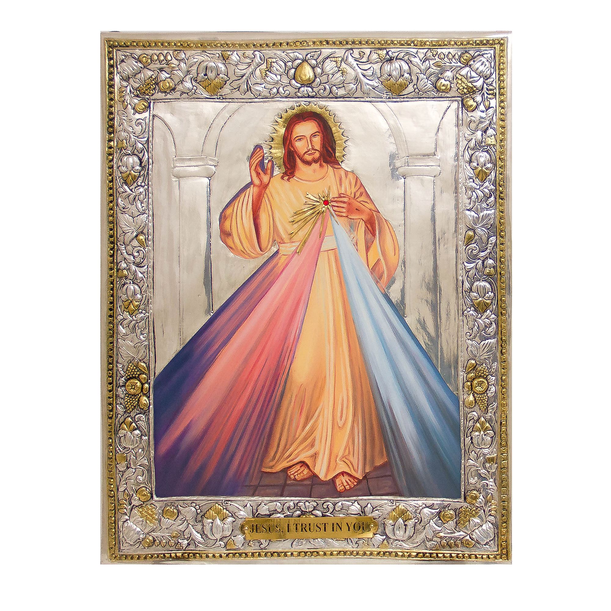 DIVINE MERCY HAND-CRAFTED ICON | EWTN Religious Catalogue