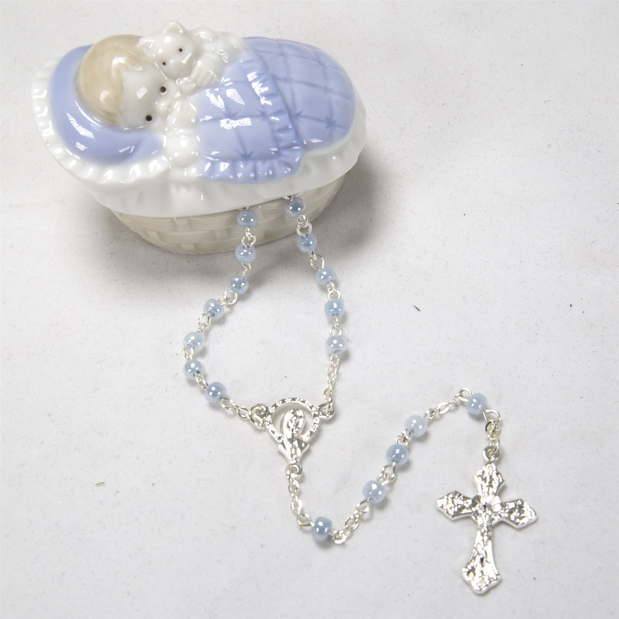 BABY BOY'S KEEPSAKE ROSARY | EWTN Religious Catalogue