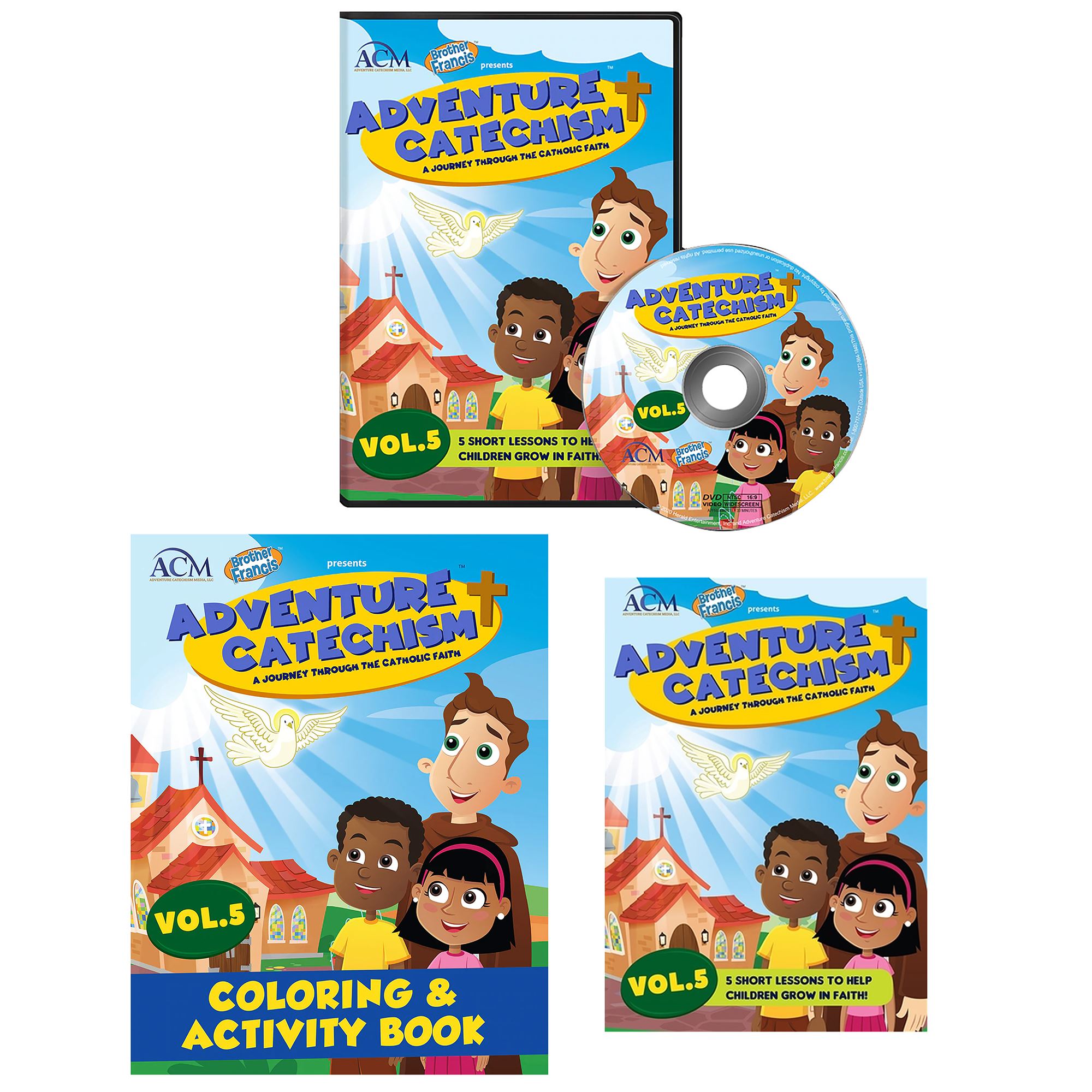 ADVENTURE CATECHISM VOLUME 5 - DVD AND BOOK SET | EWTN Religious Catalogue