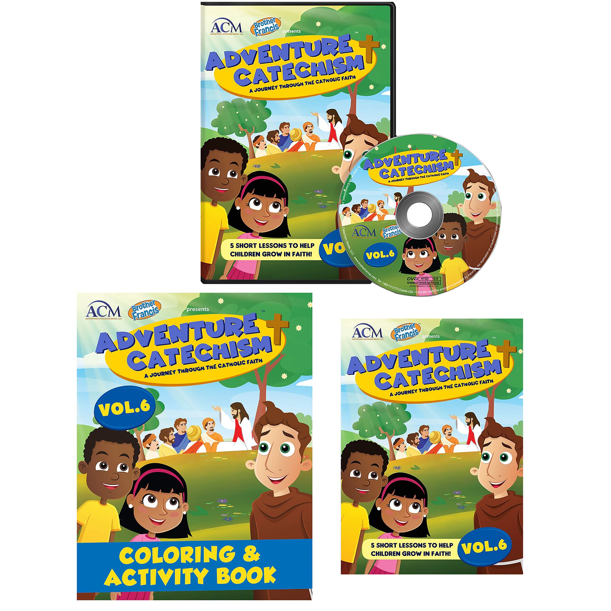 ADVENTURE CATECHISM VOLUME 6 - DVD AND BOOK SET | EWTN Religious Catalogue