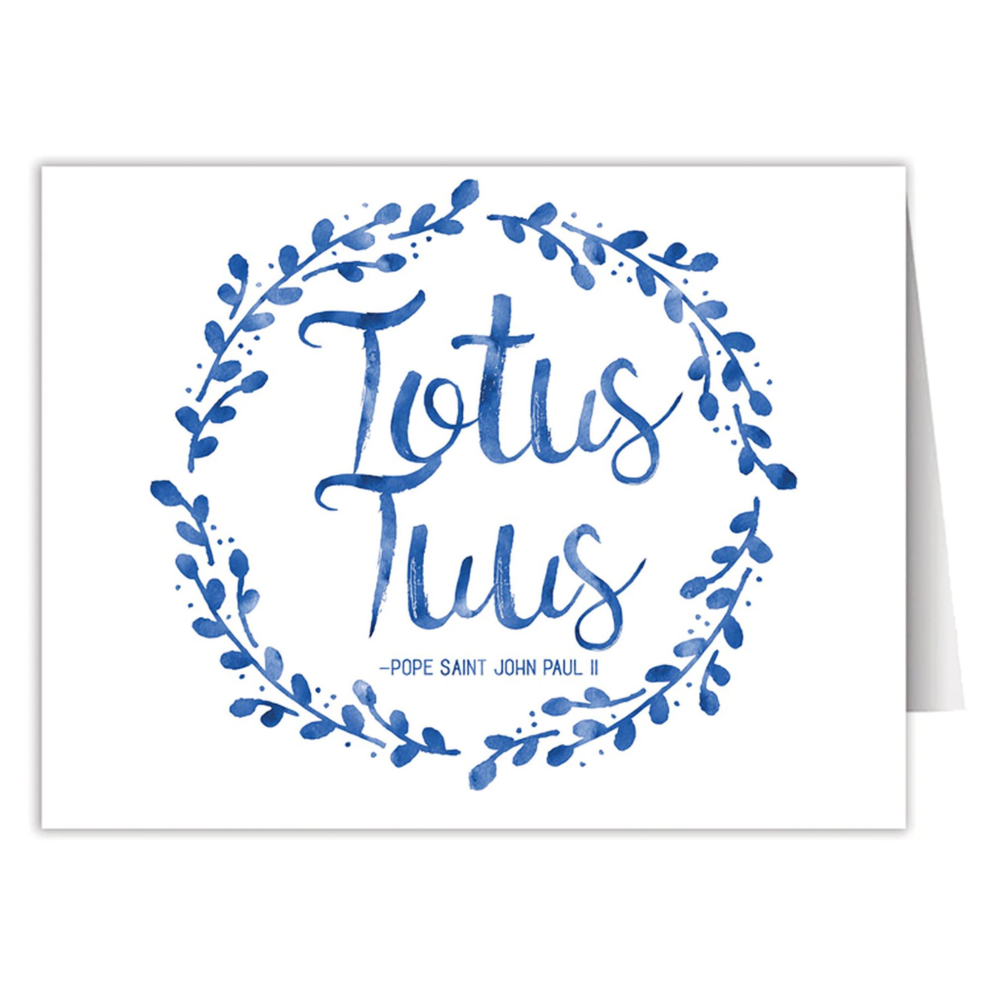 TOTUS TUUS - PACK OF SIX CARDS | EWTN Religious Catalogue