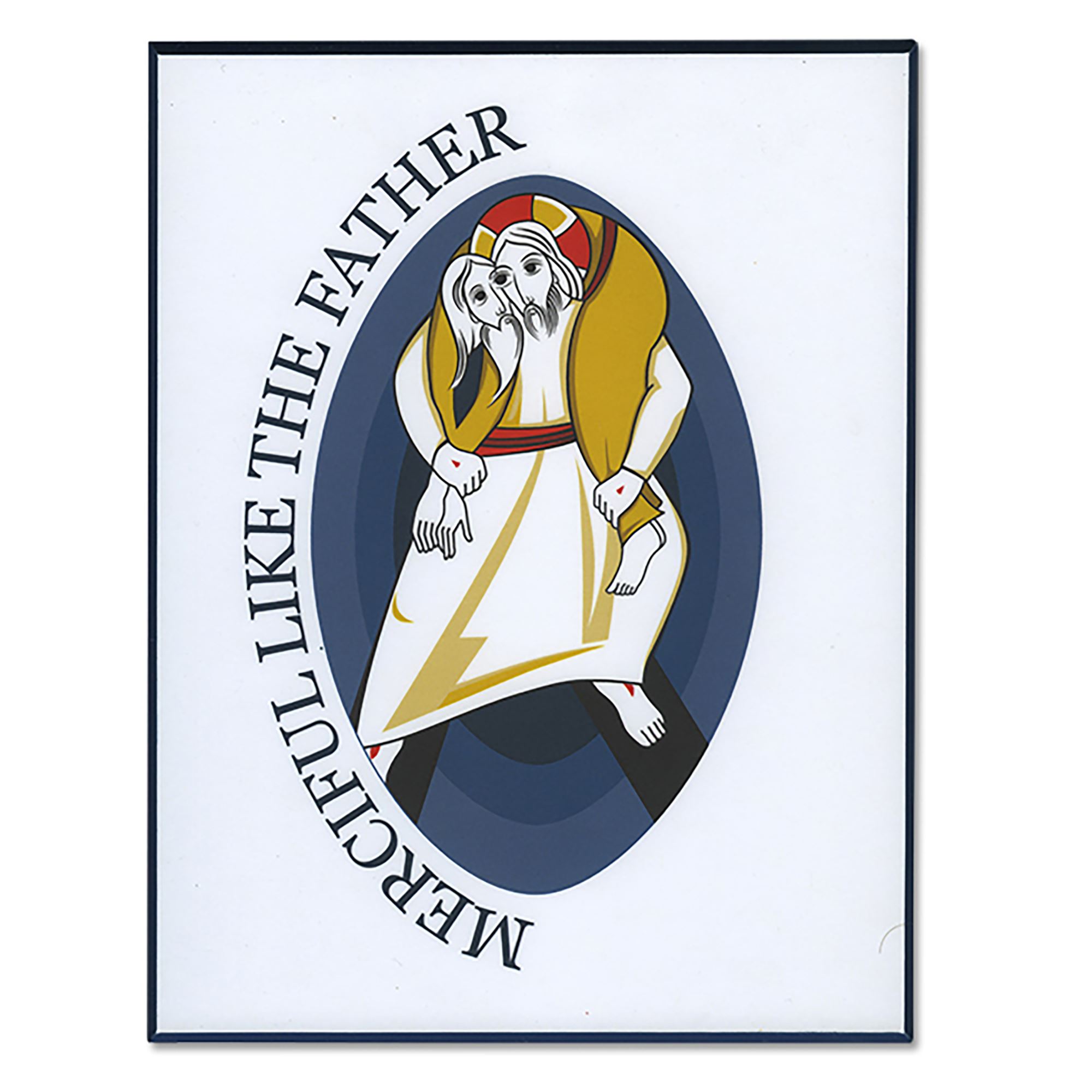 MERCIFUL LIKE THE FATHER PLAQUE | EWTN Religious Catalogue