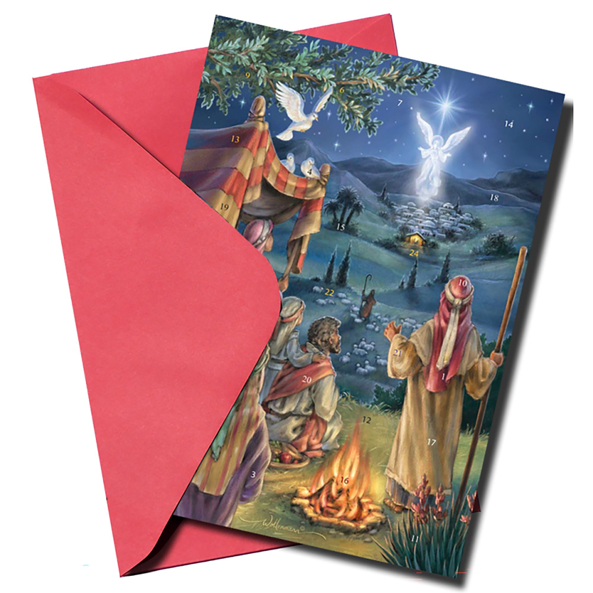 STAR OF BETHLEHEM - MINI ADVENT CALENDAR CHRISTMAS CARD | EWTN ...