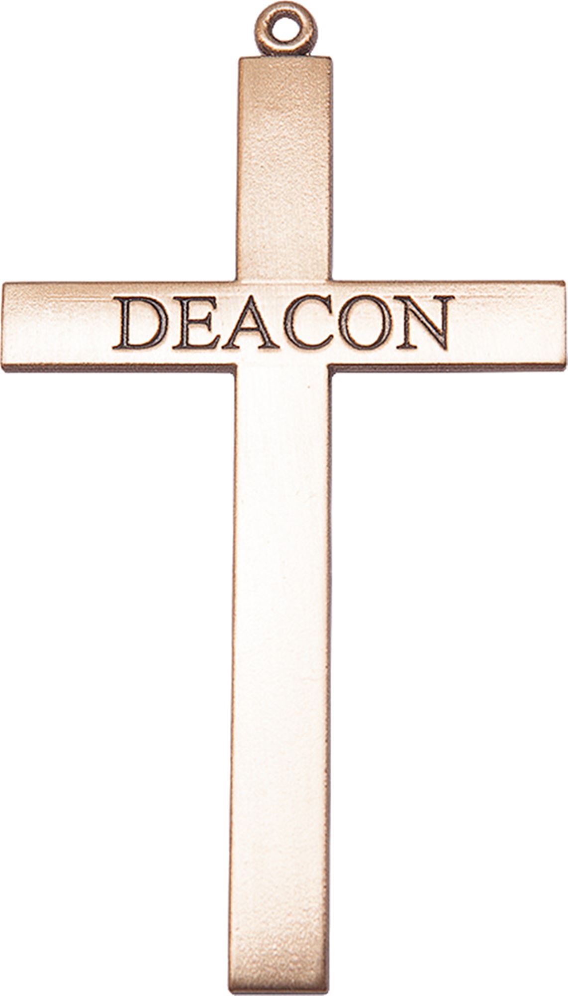 14KT GOLD DEACON CROSS MEDAL | EWTN Religious Catalogue