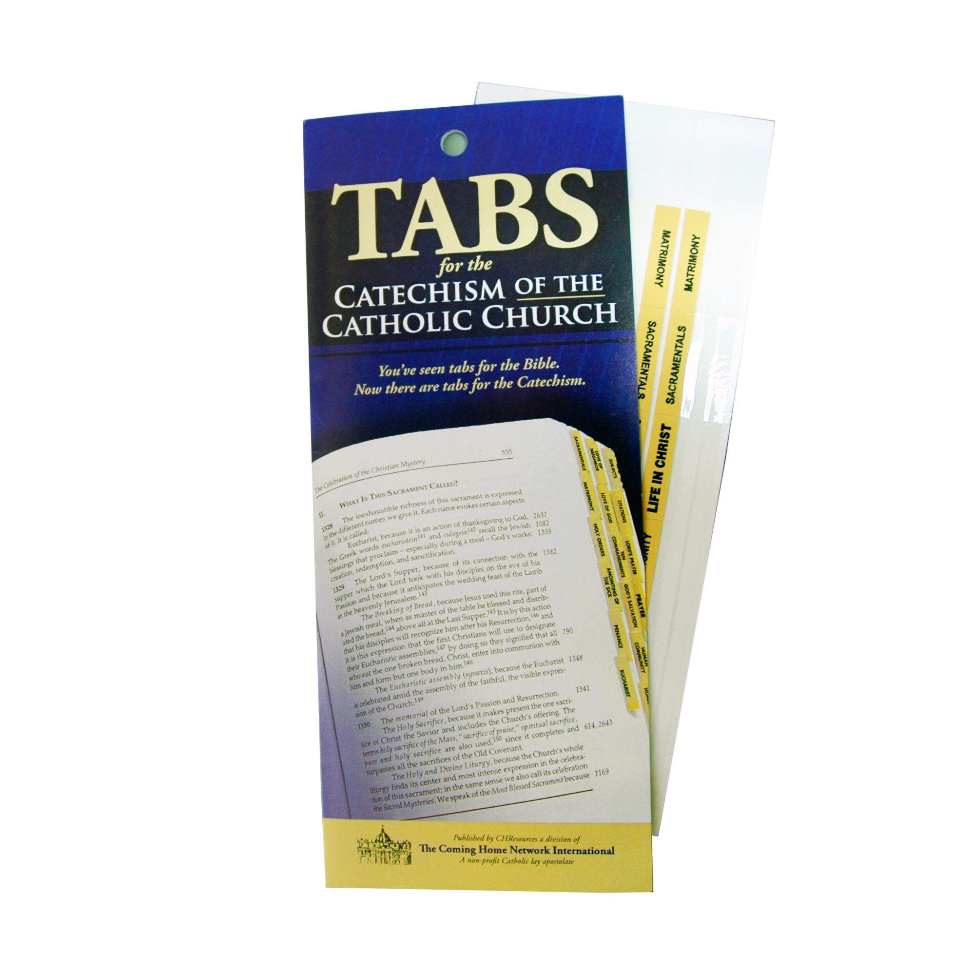 CATECHISM TABS | EWTN Religious Catalogue