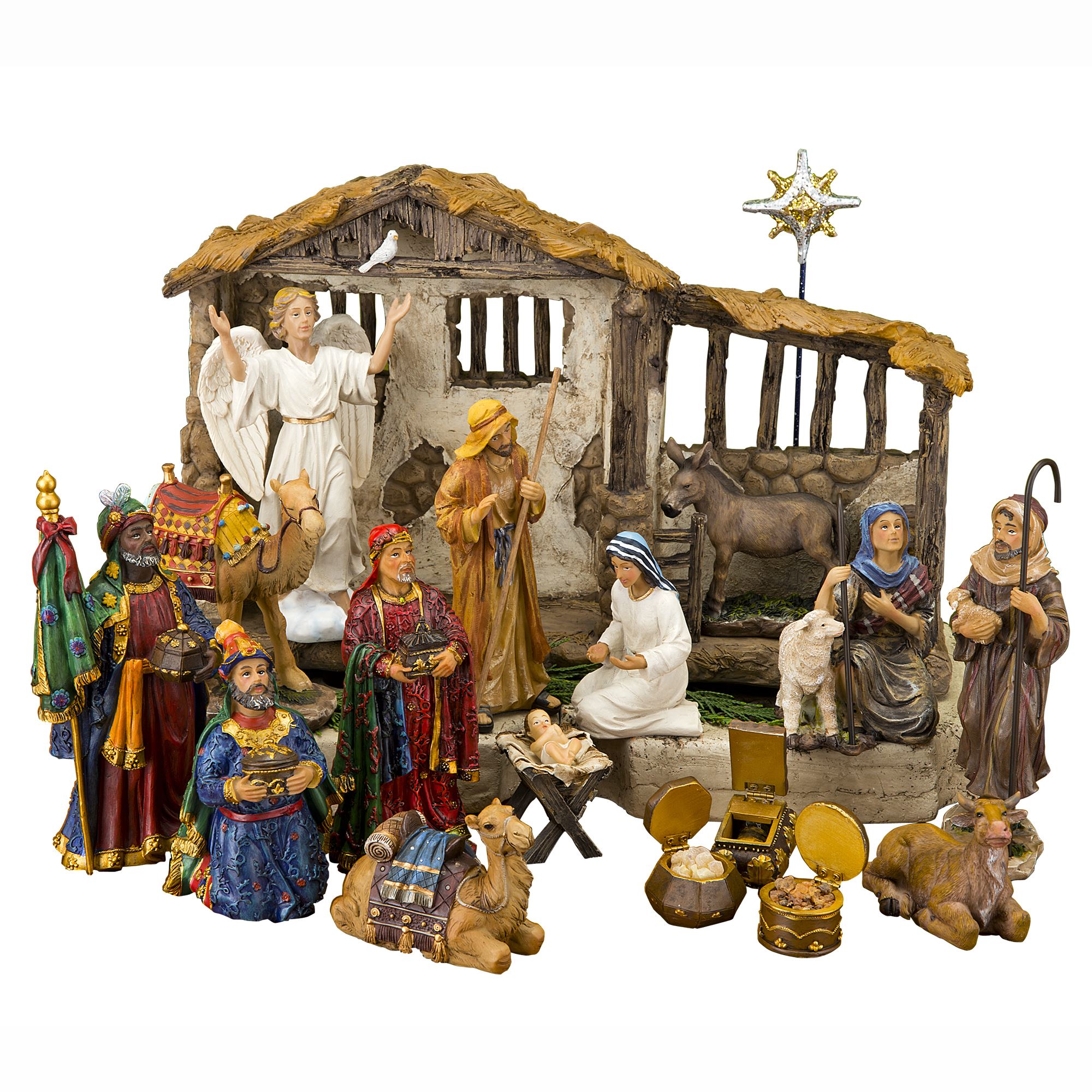 7-INCH REAL LIFE NATIVITY - COMPLETE SET | EWTN Religious Catalogue