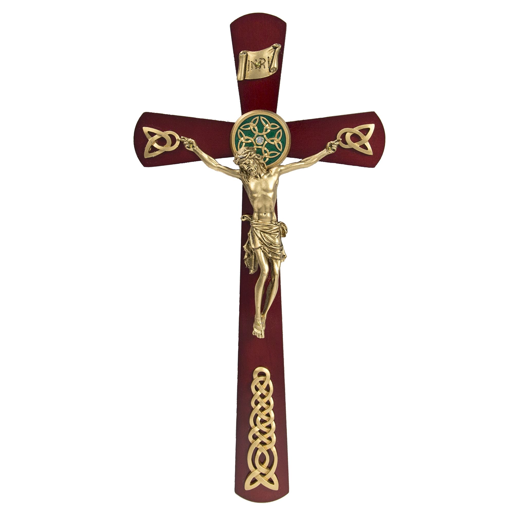 ROSEWOOD CELTIC CRUCIFIX | EWTN Religious Catalogue