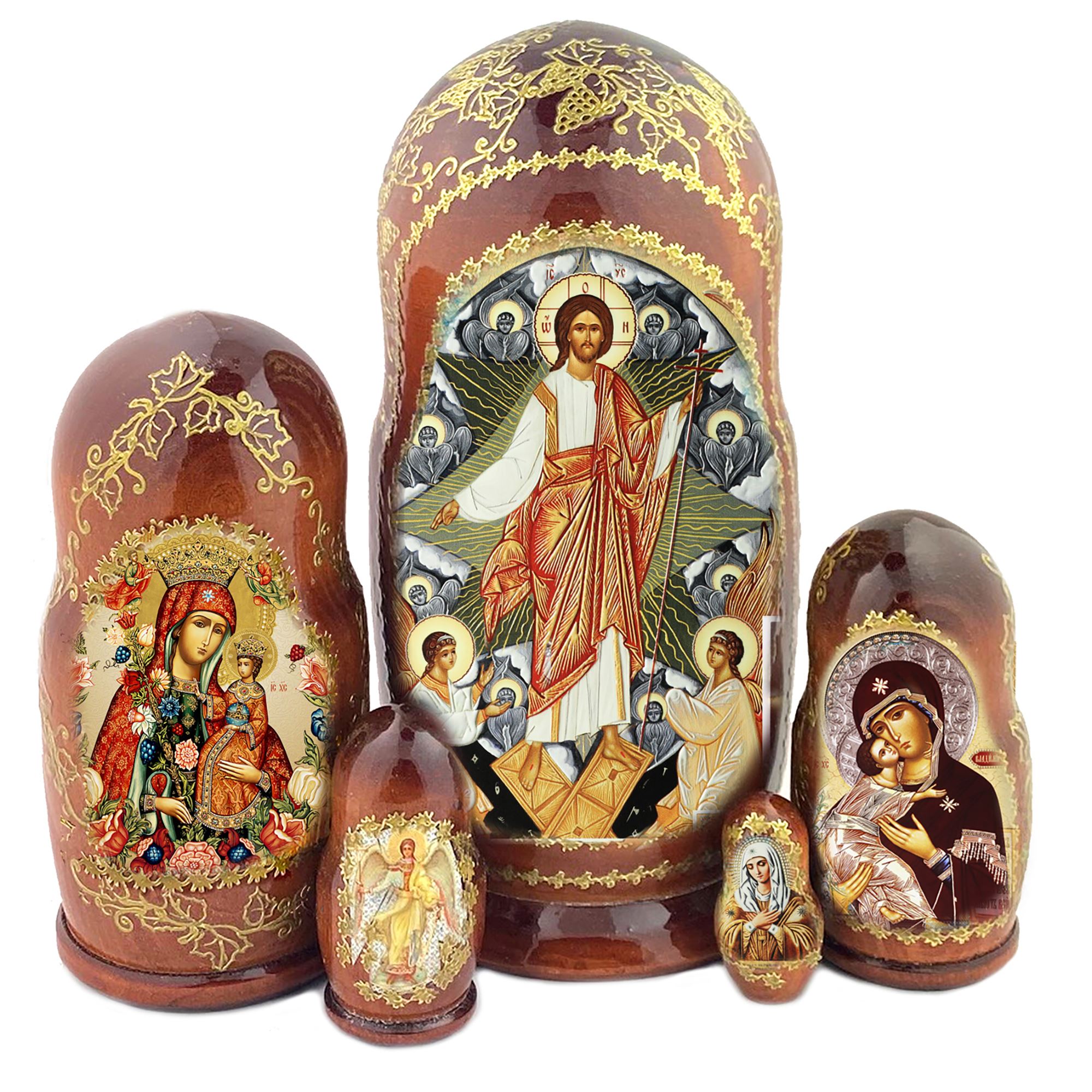 RESURRECTION ICON NESTING DOLLS | EWTN Religious Catalogue