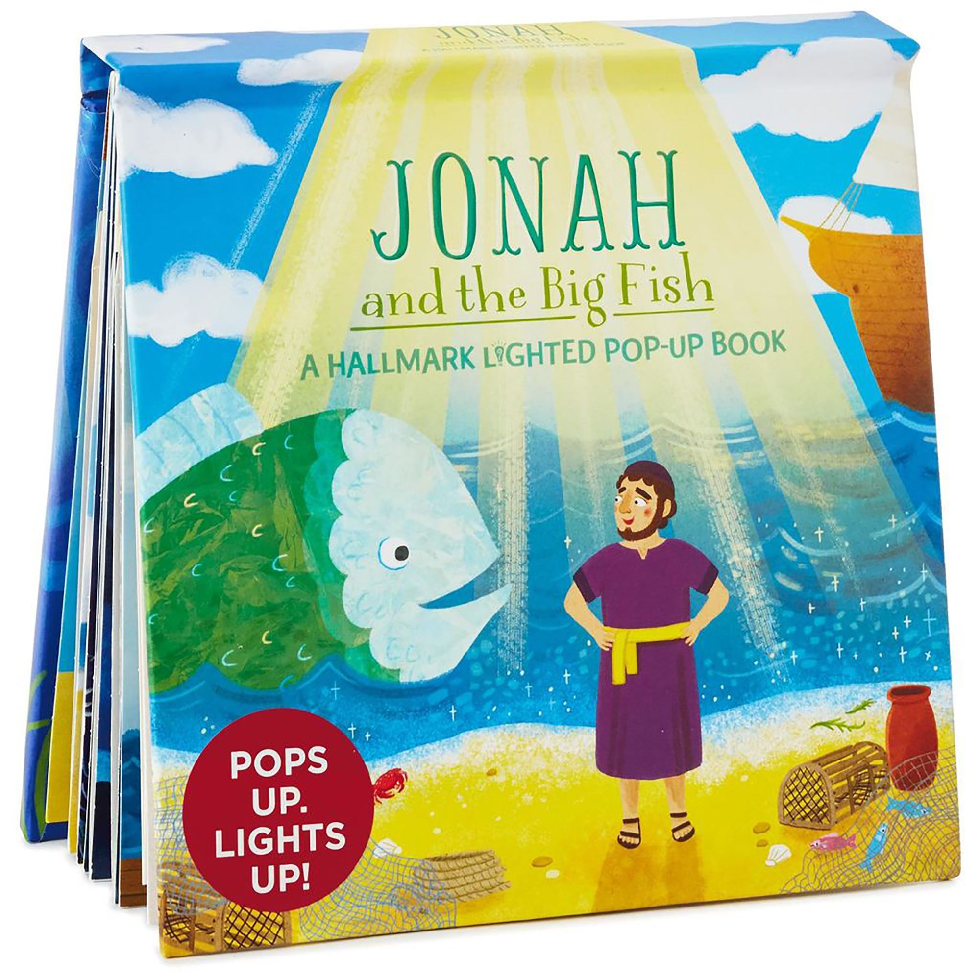 Jonah and the Big Fish Lighted Pop-Up Book | EWTNRC.com