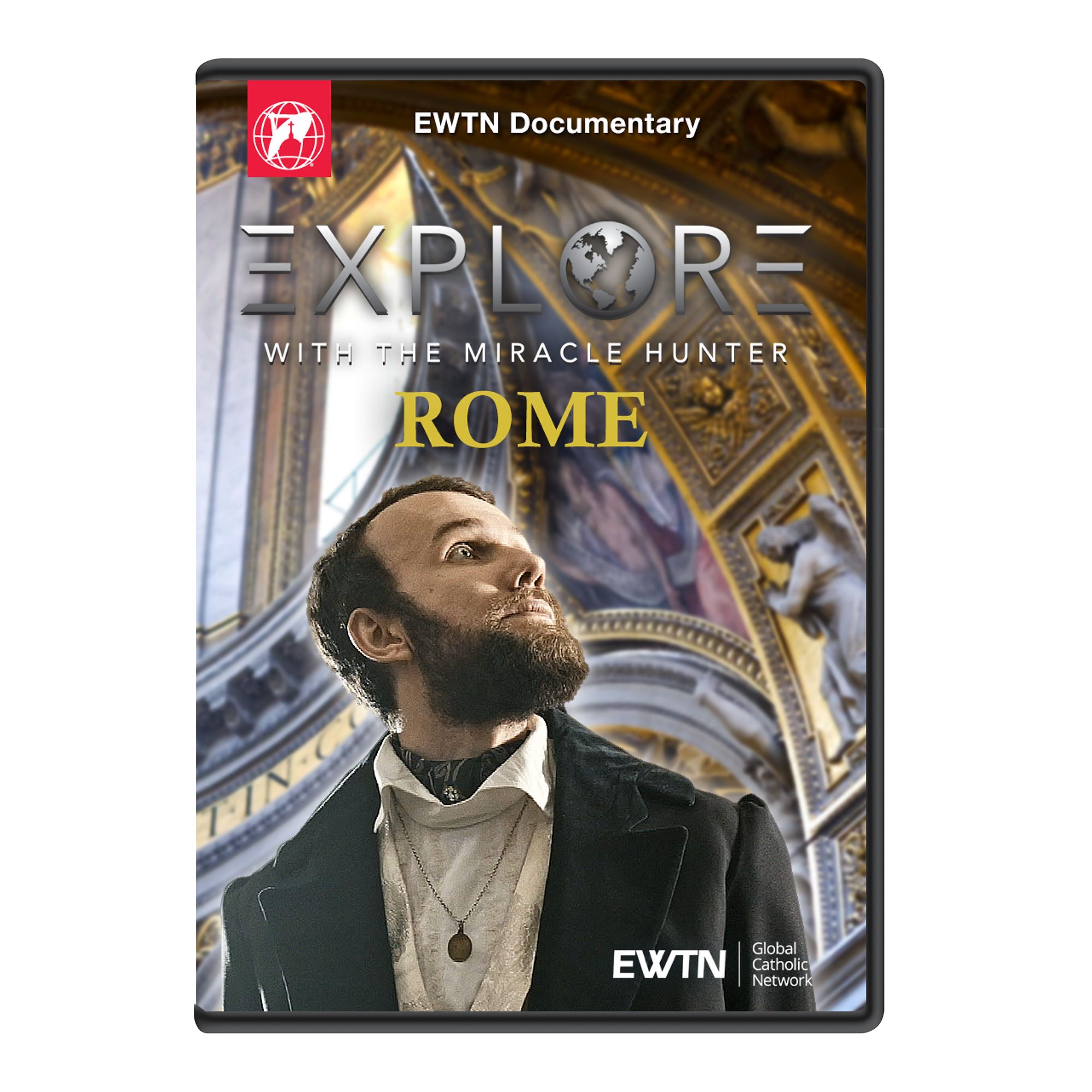 EXPLORE WITH THE MIRACLE HUNTER - ROME DVD | EWTN Religious Catalogue