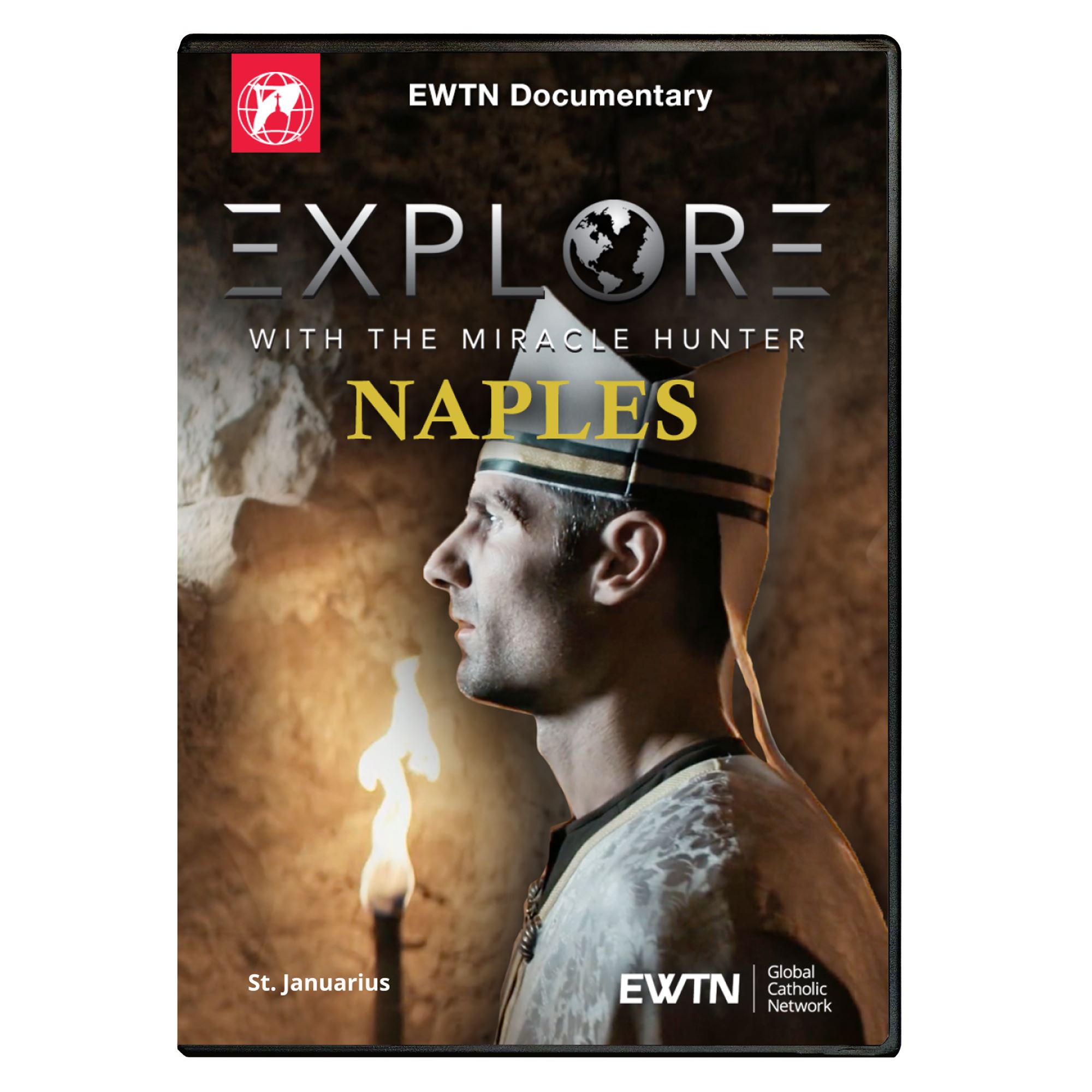 EXPLORE WITH THE MIRACLE HUNTER - NAPLES DVD | EWTN Religious Catalogue