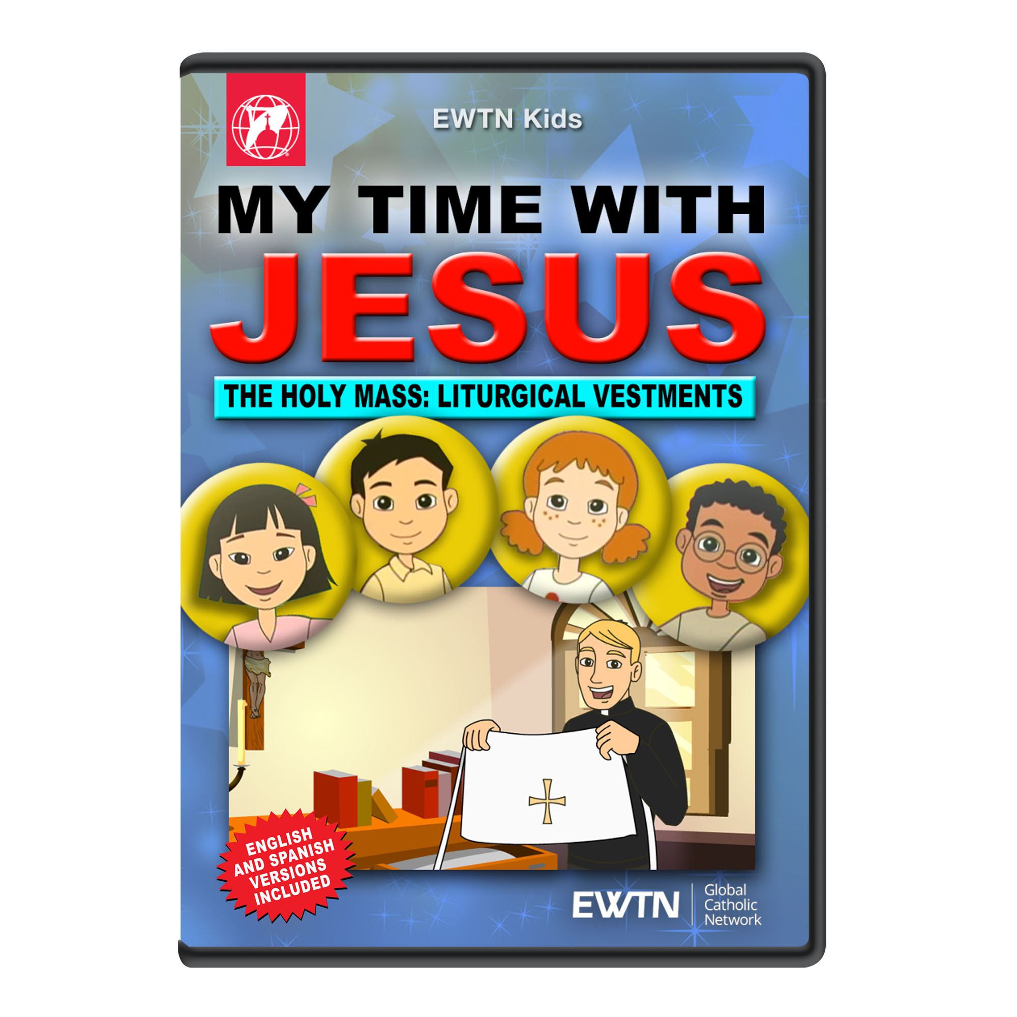 MY TIME WITH JESUS - THE HOLY MASS: LITURGICAL VESTMENTS DVD | EWTN Religious Catalogue