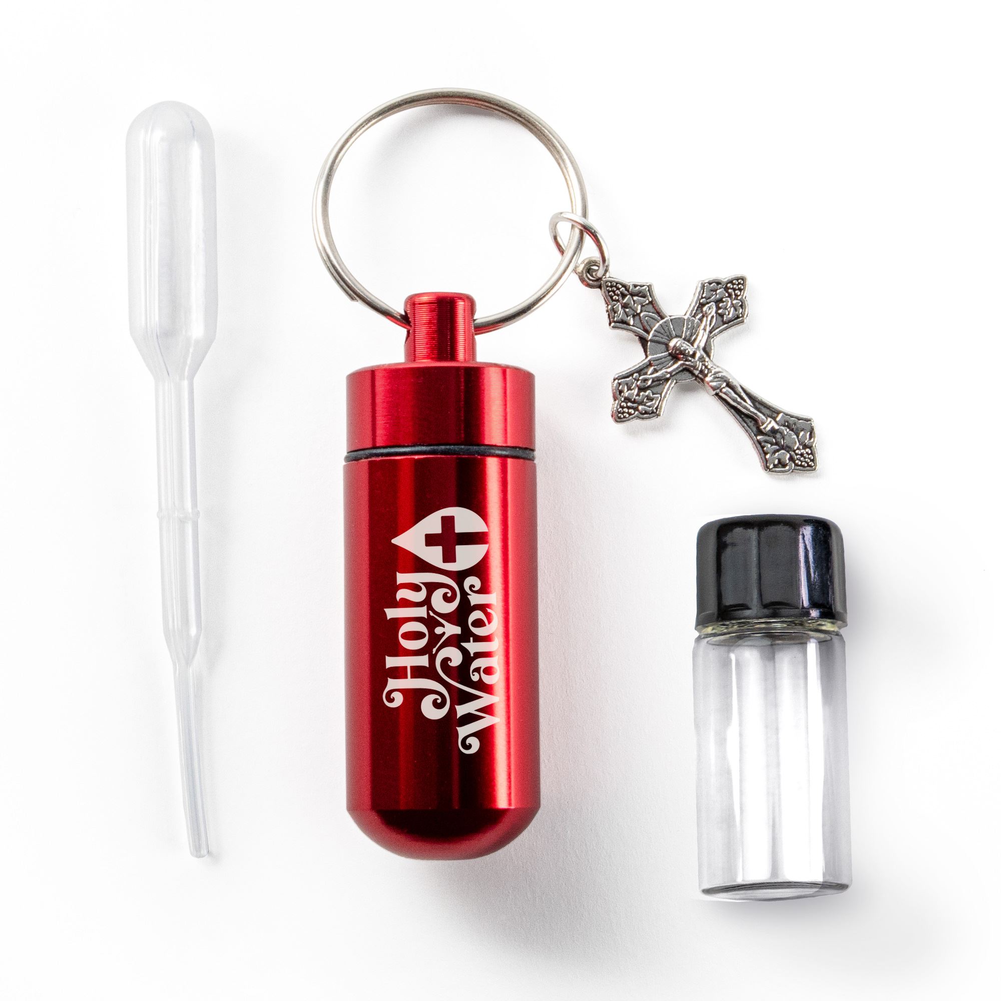 HOLY WATER BOTTLE KEY CHAIN | EWTN Religious Catalogue