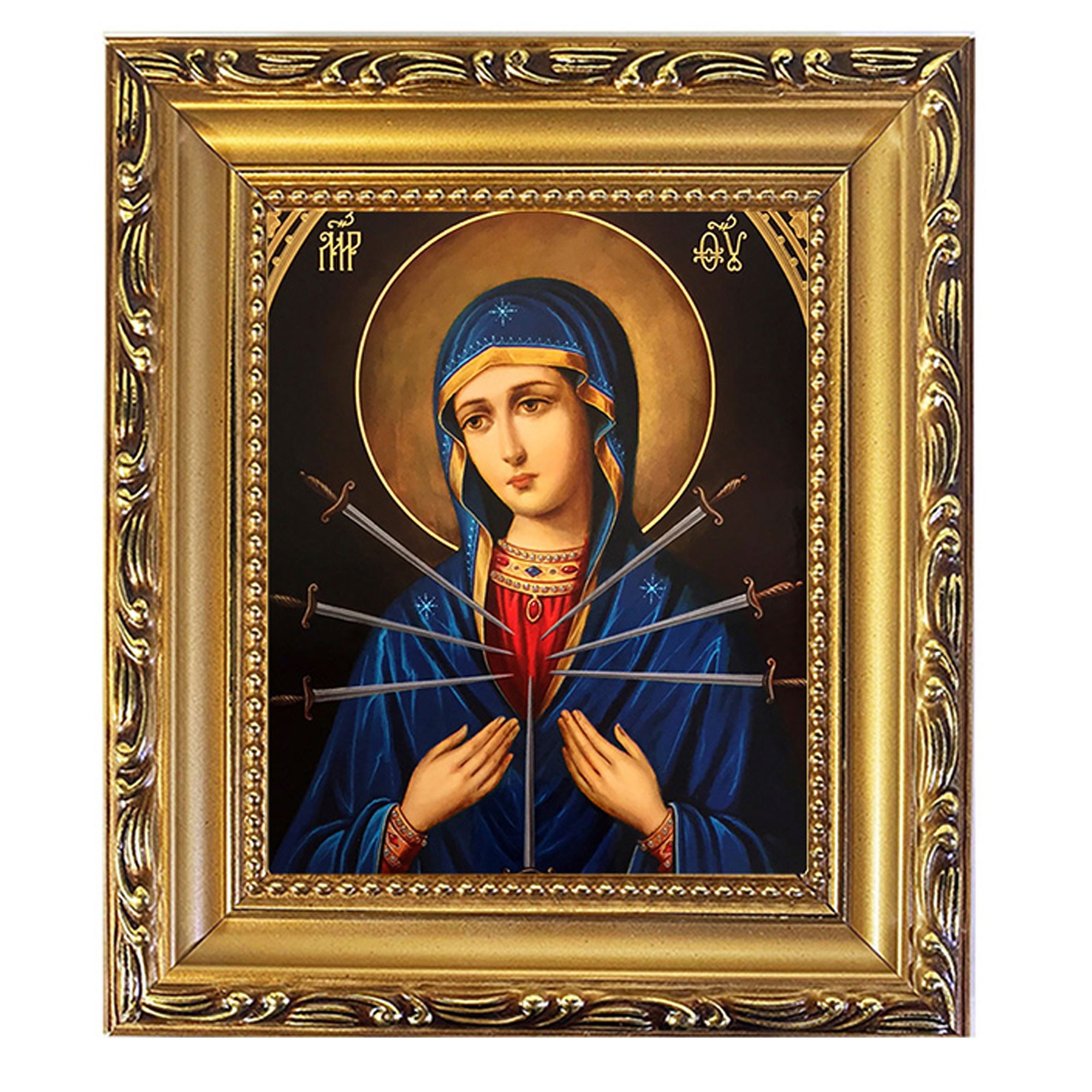 VIRGIN SOFTENER OF EVIL HEARTS FRAMED ICON | EWTN Religious Catalogue