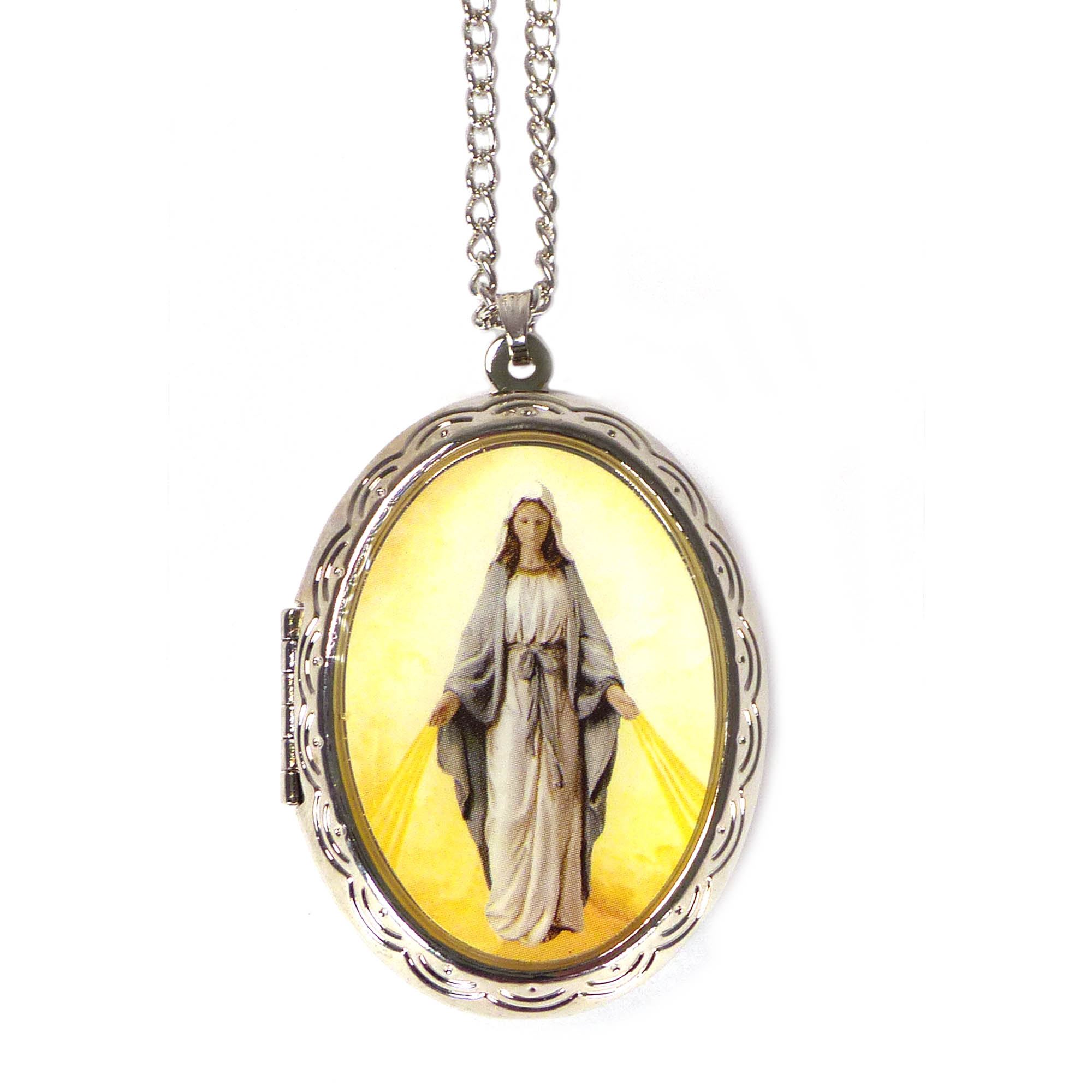 OUR LADY OF GRACE ROSARY LOCKET SET | EWTN Religious Catalogue