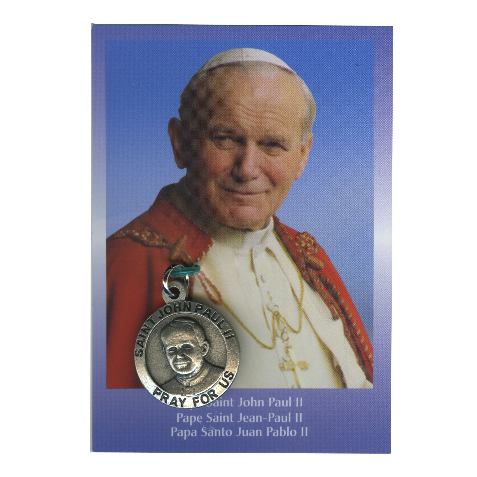 DUAL MEDAL: POPE SAINTS JOHN PAUL II & JOHN XXIII | EWTN Religious Catalogue
