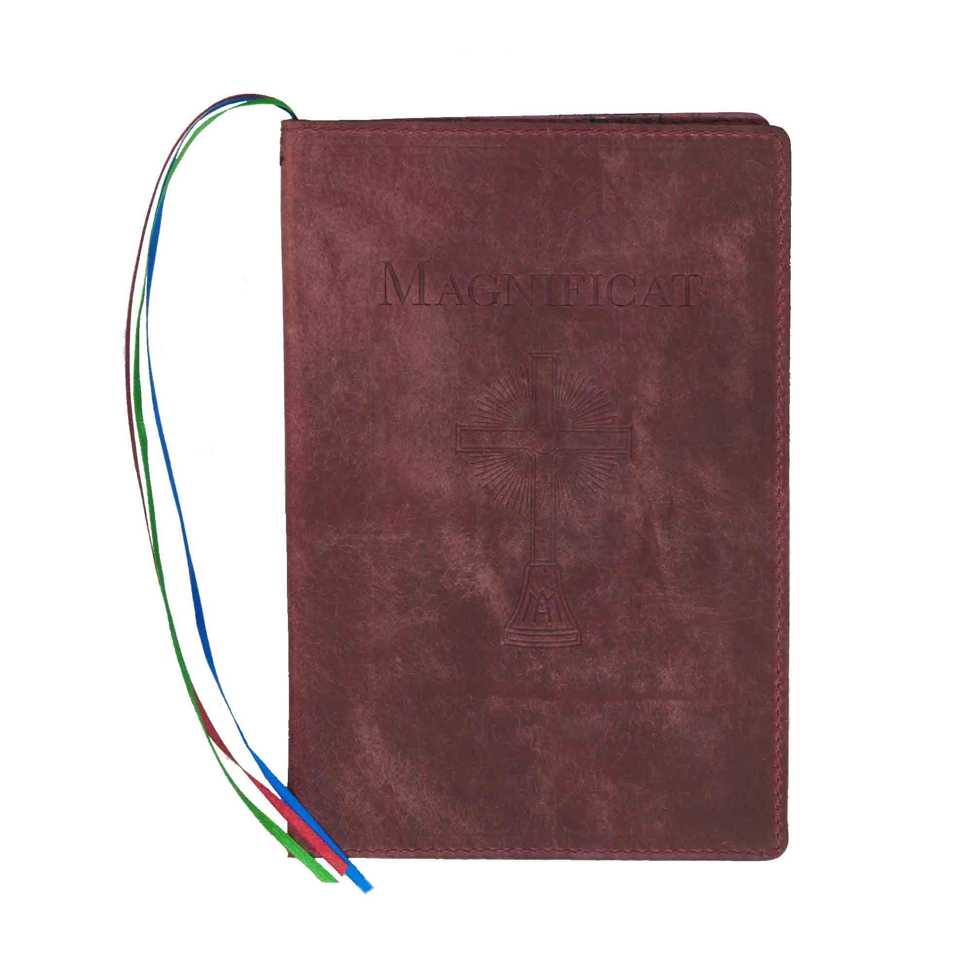 MAGNIFICAT LEATHER COVER LARGE PRINT EDITION (BY FATHER PASCHAL MARY OF ...