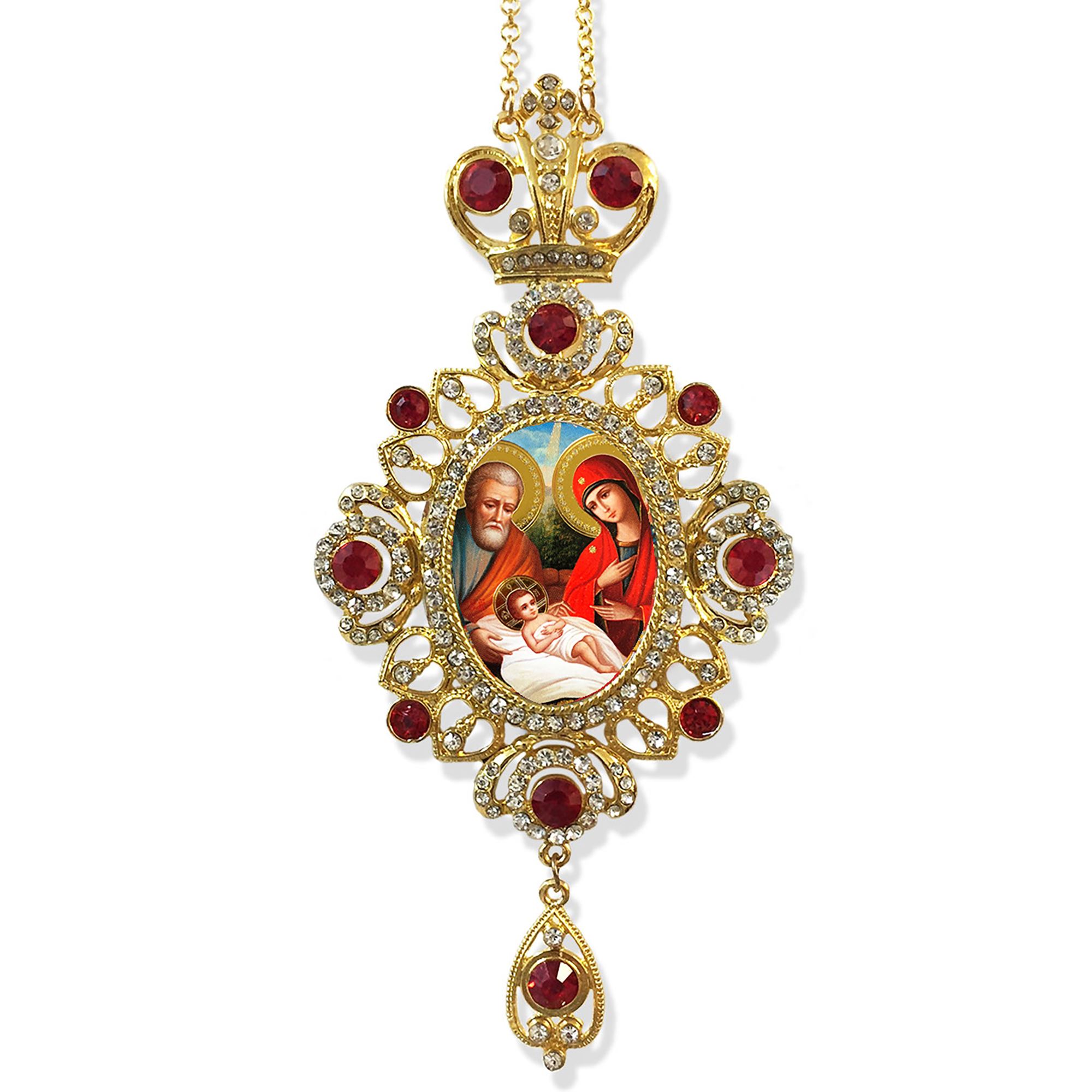 NATIVITY JEWELED ICON ORNAMENT | EWTN Religious Catalogue