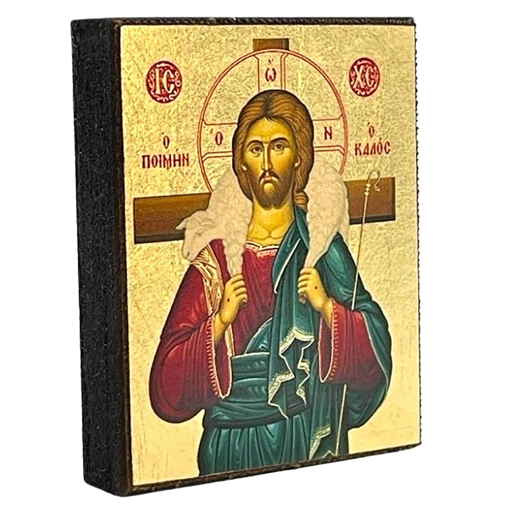 CHRIST THE GOOD SHEPHERD - SMALL ICON MAGNET | EWTN Religious Catalogue