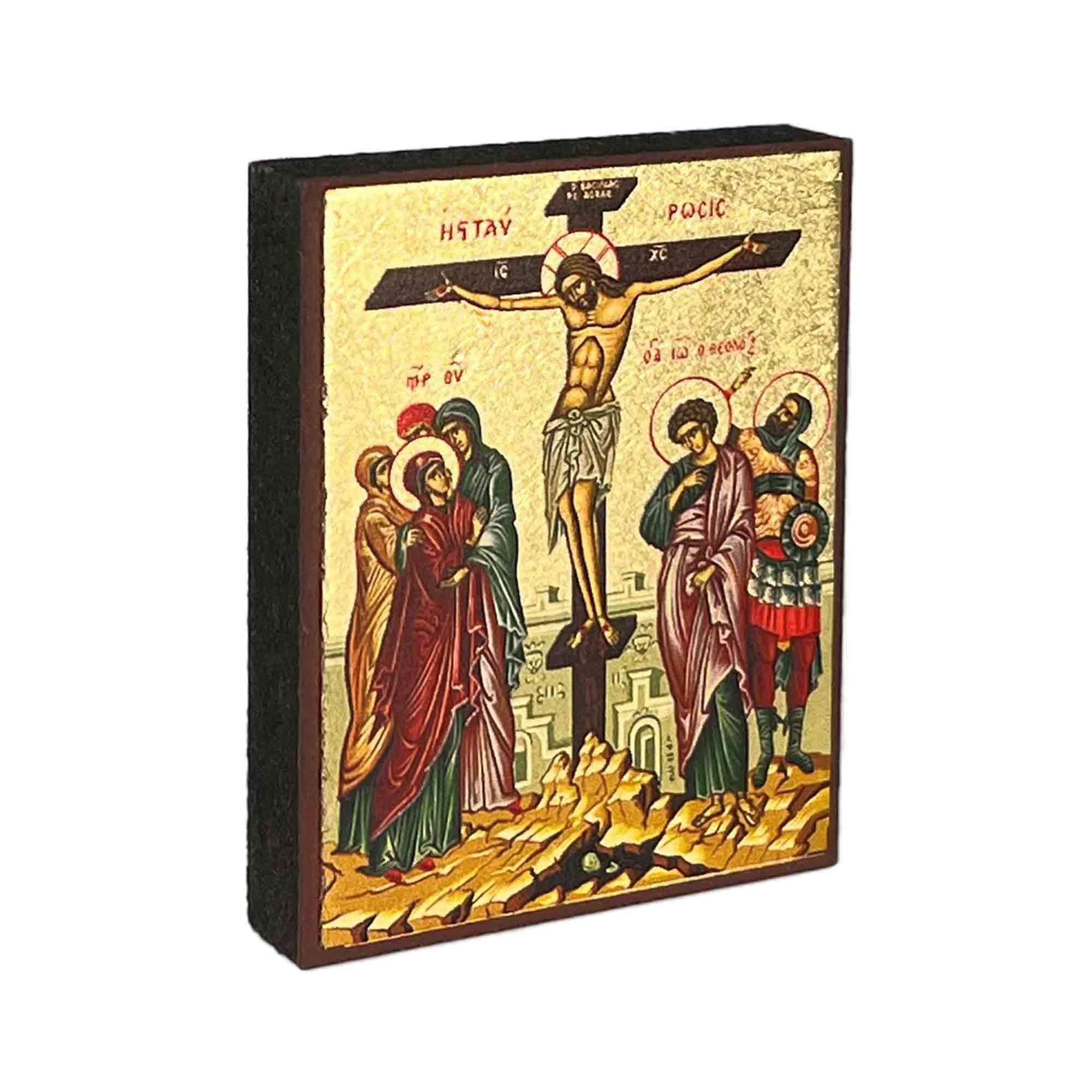 THE CRUCIFIXION - SMALL ICON MAGNET | EWTN Religious Catalogue
