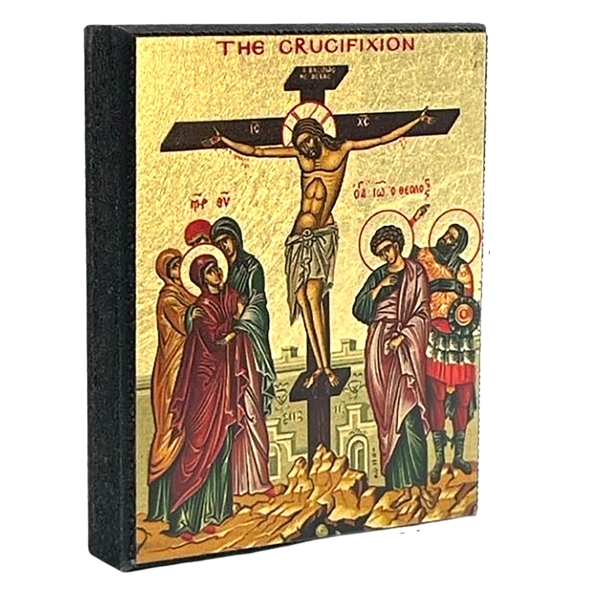 THE CRUCIFIXION - SMALL ICON MAGNET | EWTN Religious Catalogue