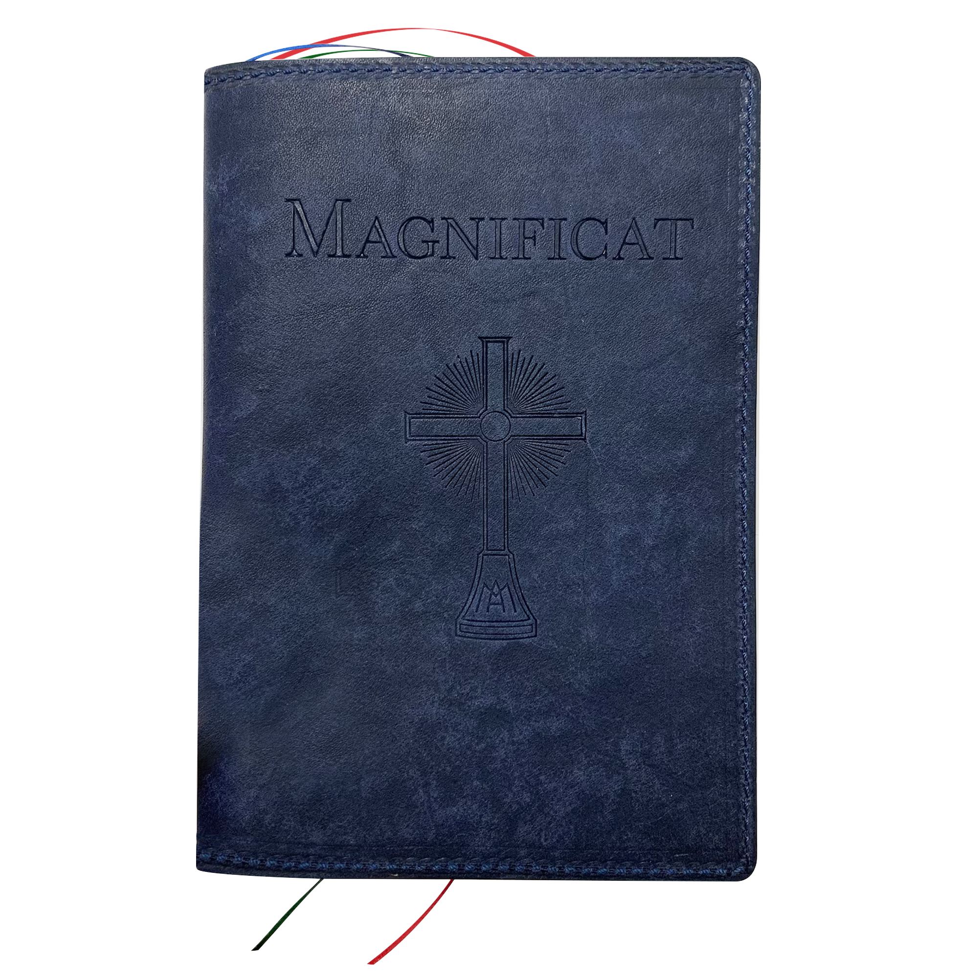 MAGNIFICAT LEATHER COVER (BY FATHER PASCHAL MARY OF MFVA) - BLUE | EWTN ...