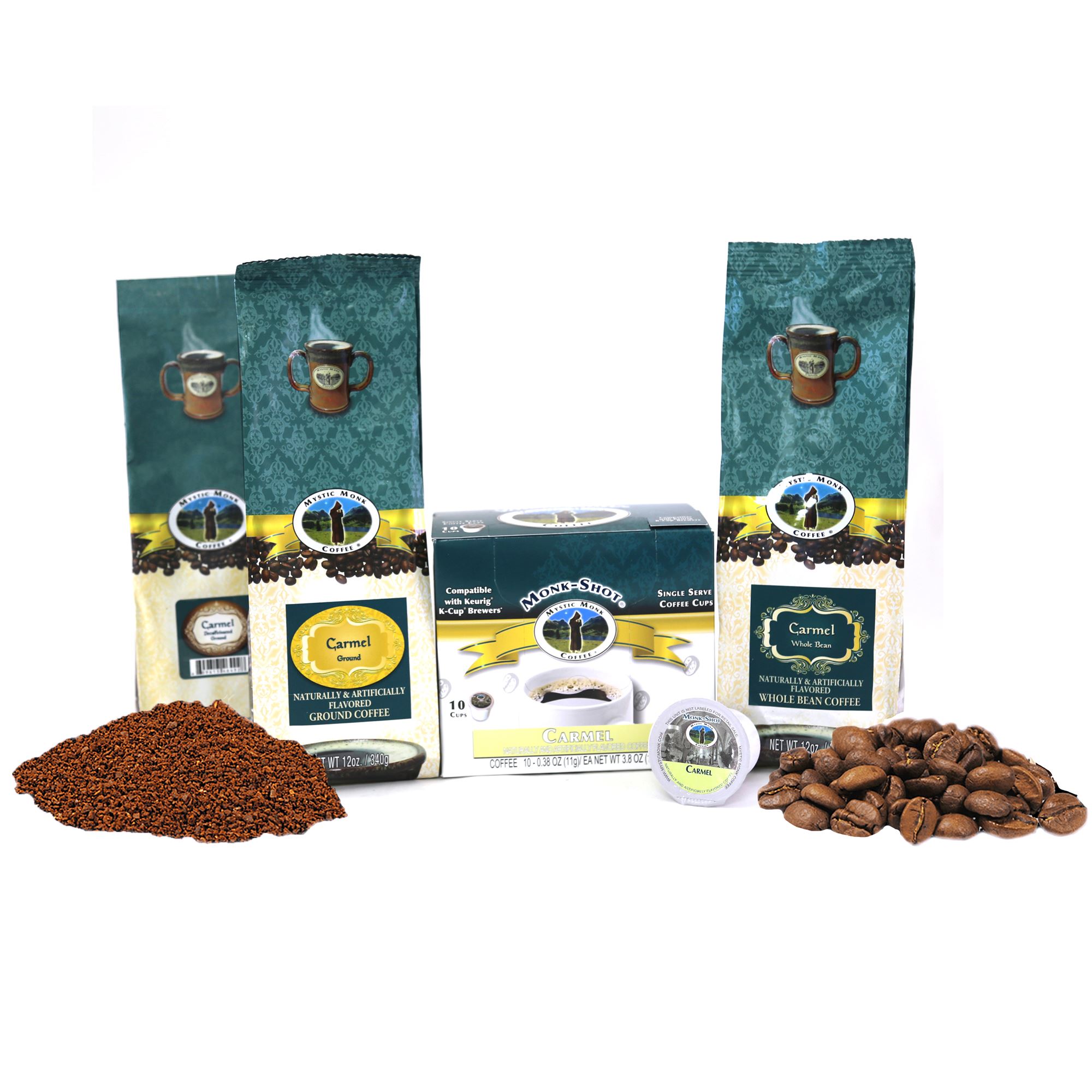 MYSTIC MONK COFFEE (BY WYOMING CARMELITES) - CARMEL (CARAMEL) | EWTN ...