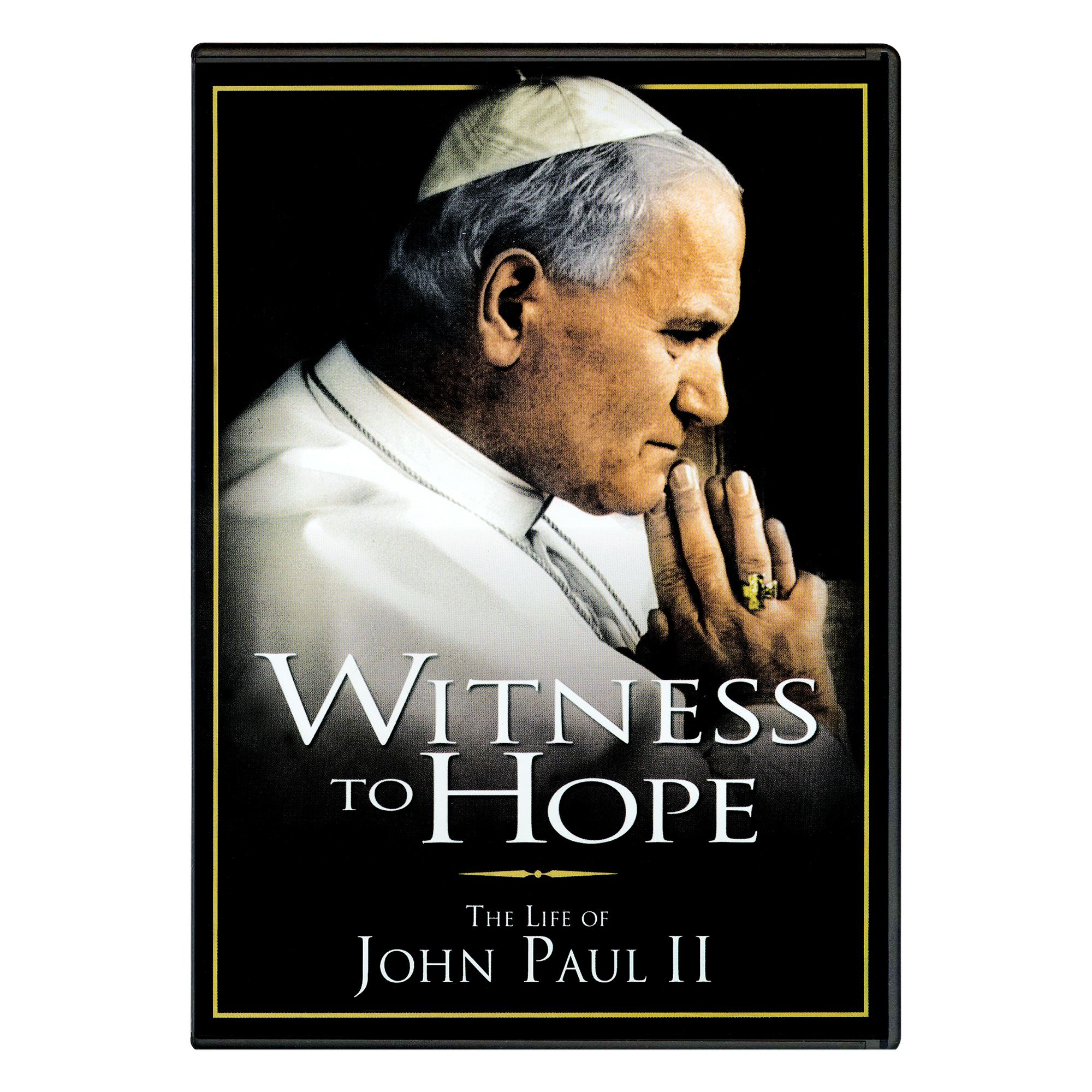 WITNESS TO HOPE - The Life of John Paul II - DVD | EWTN Religious Catalogue
