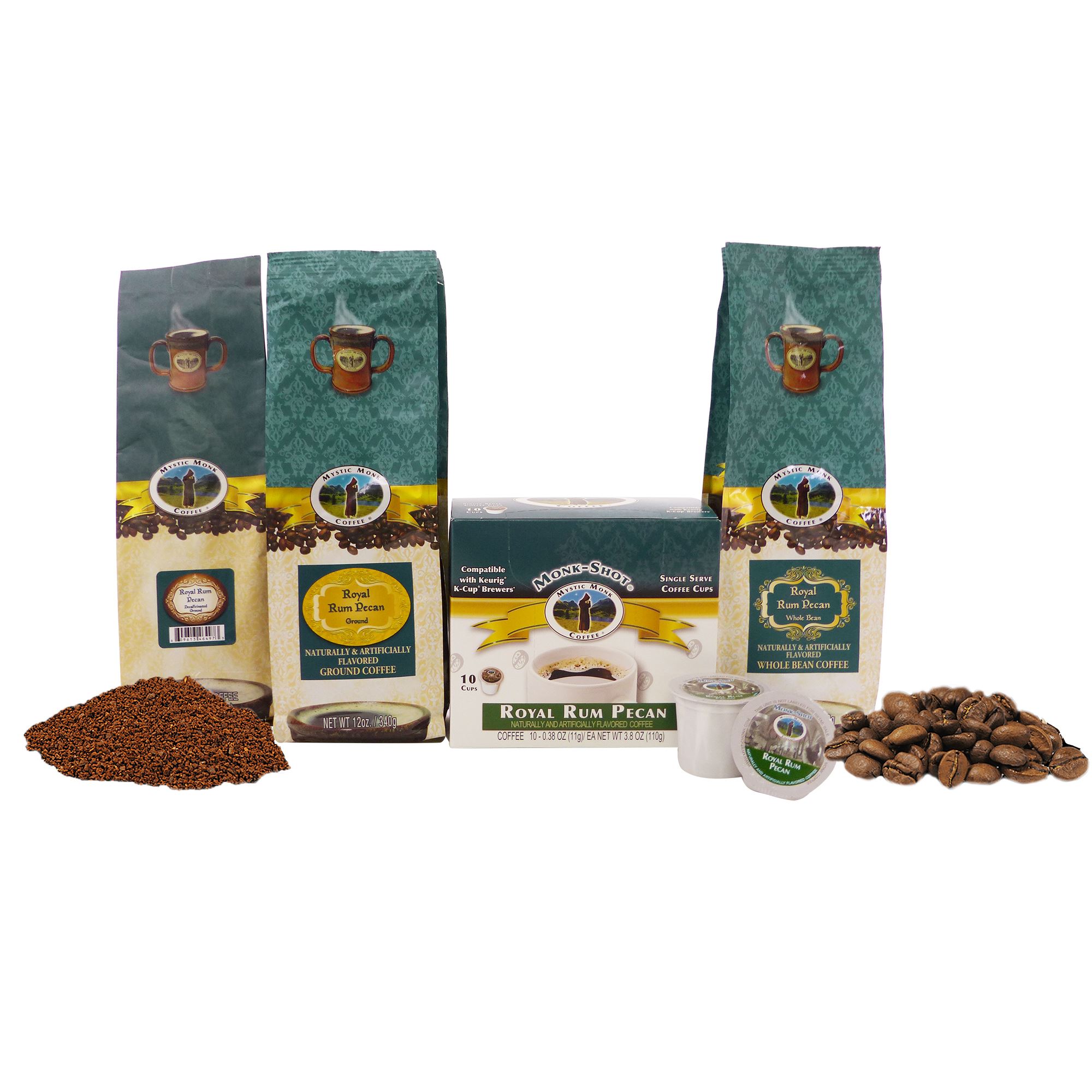 MYSTIC MONK COFFEE (BY WYOMING CARMELITES) - ROYAL RUM PECAN | EWTN ...